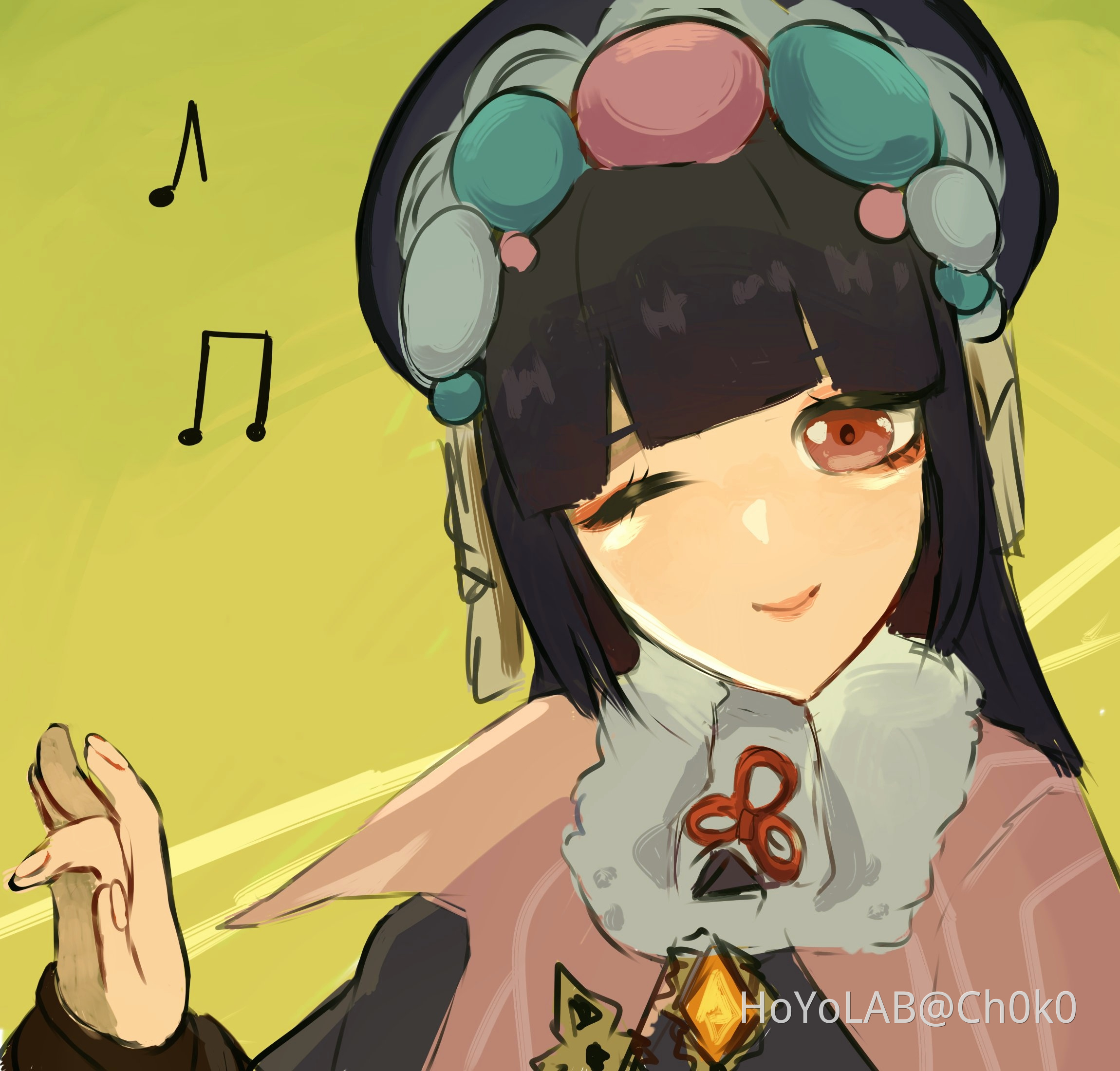 Yun jin sketch Genshin Impact | HoYoLAB