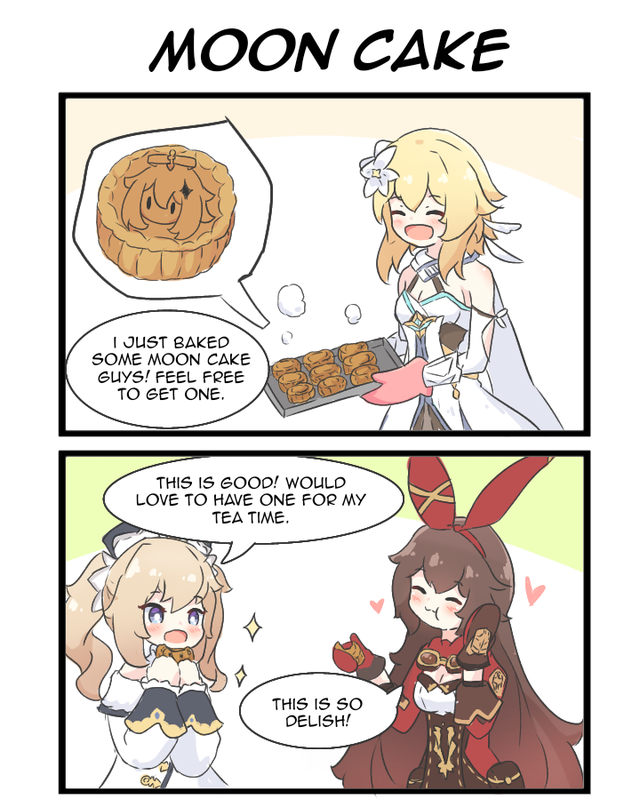 Paimon Moon Cake😋 Genshin Impact | HoYoLAB