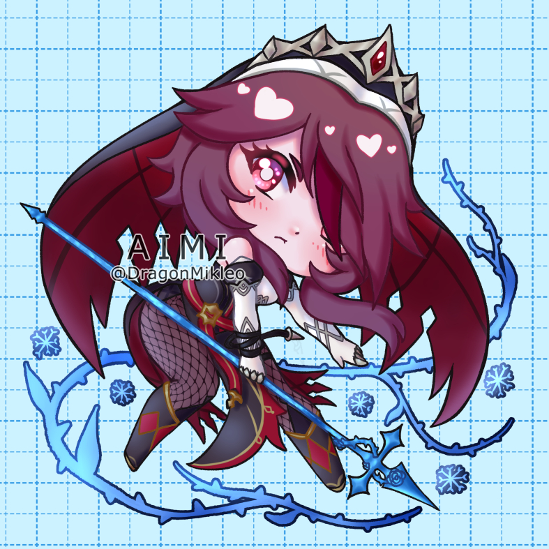 Chibi Rosaria Genshin Impact | HoYoLAB