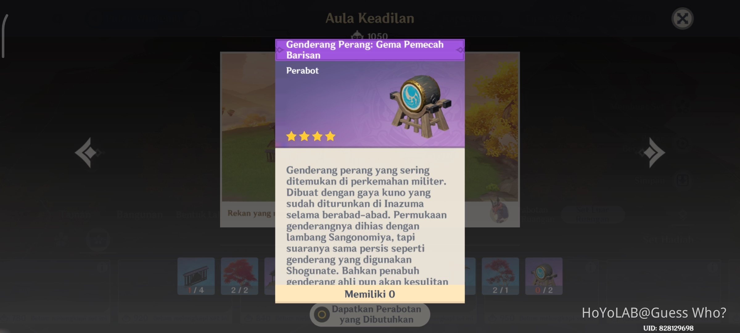 Berbagi itu EENNNAAAAKKKKKK Genderang Perang Aula Keadilan Genshin ...