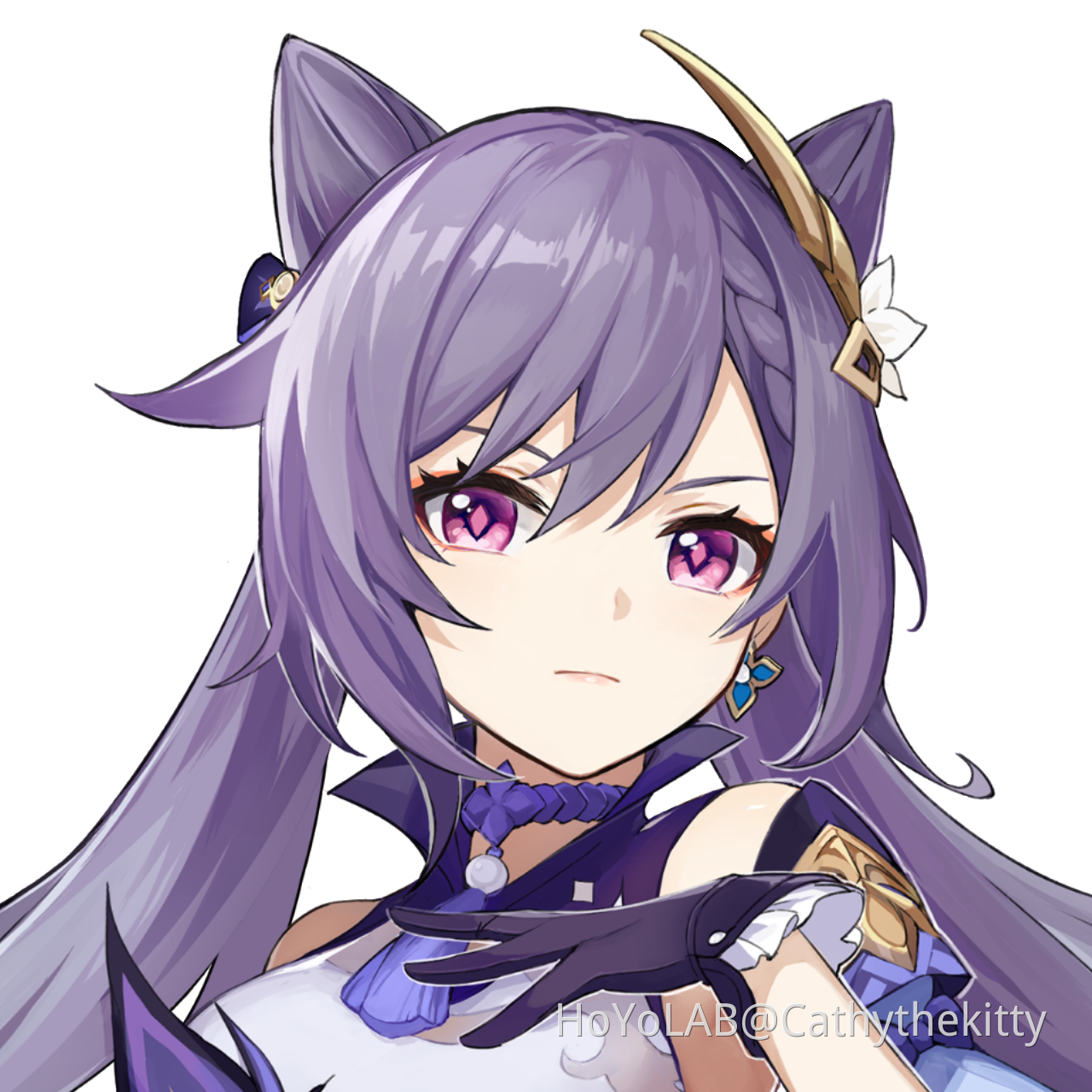 Keqing without her ears | Genshin Impact | HoYoLAB