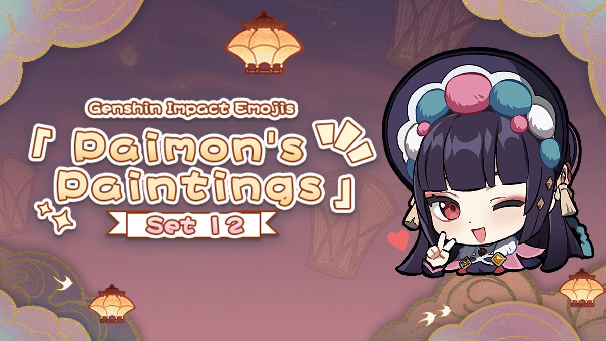 Genshin Impact ｜ Paimon's Paintings XII Emojis Now Available! Genshin ...