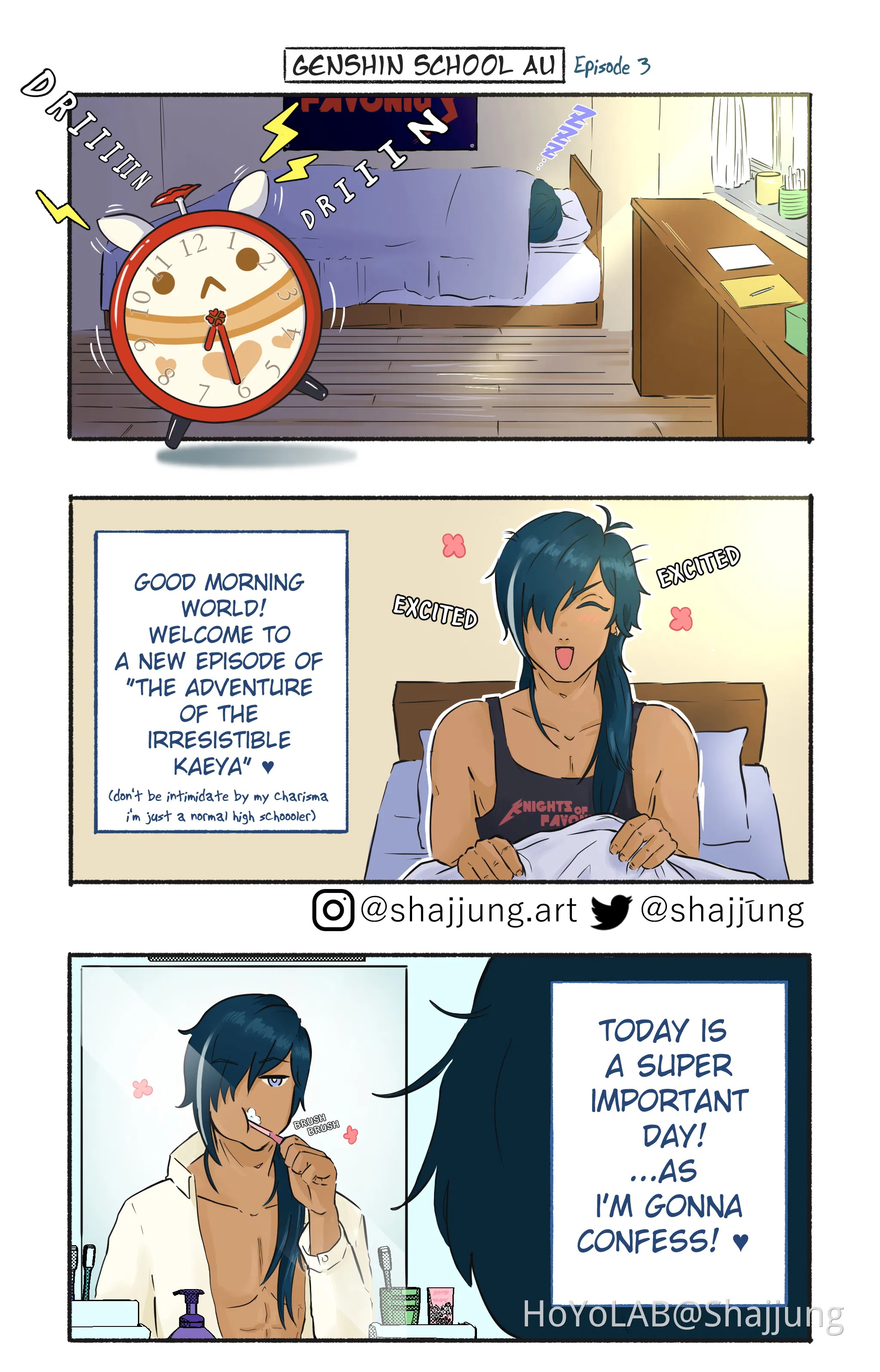 Genshin School AU (Ep. 3) Genshin Impact | HoYoLAB