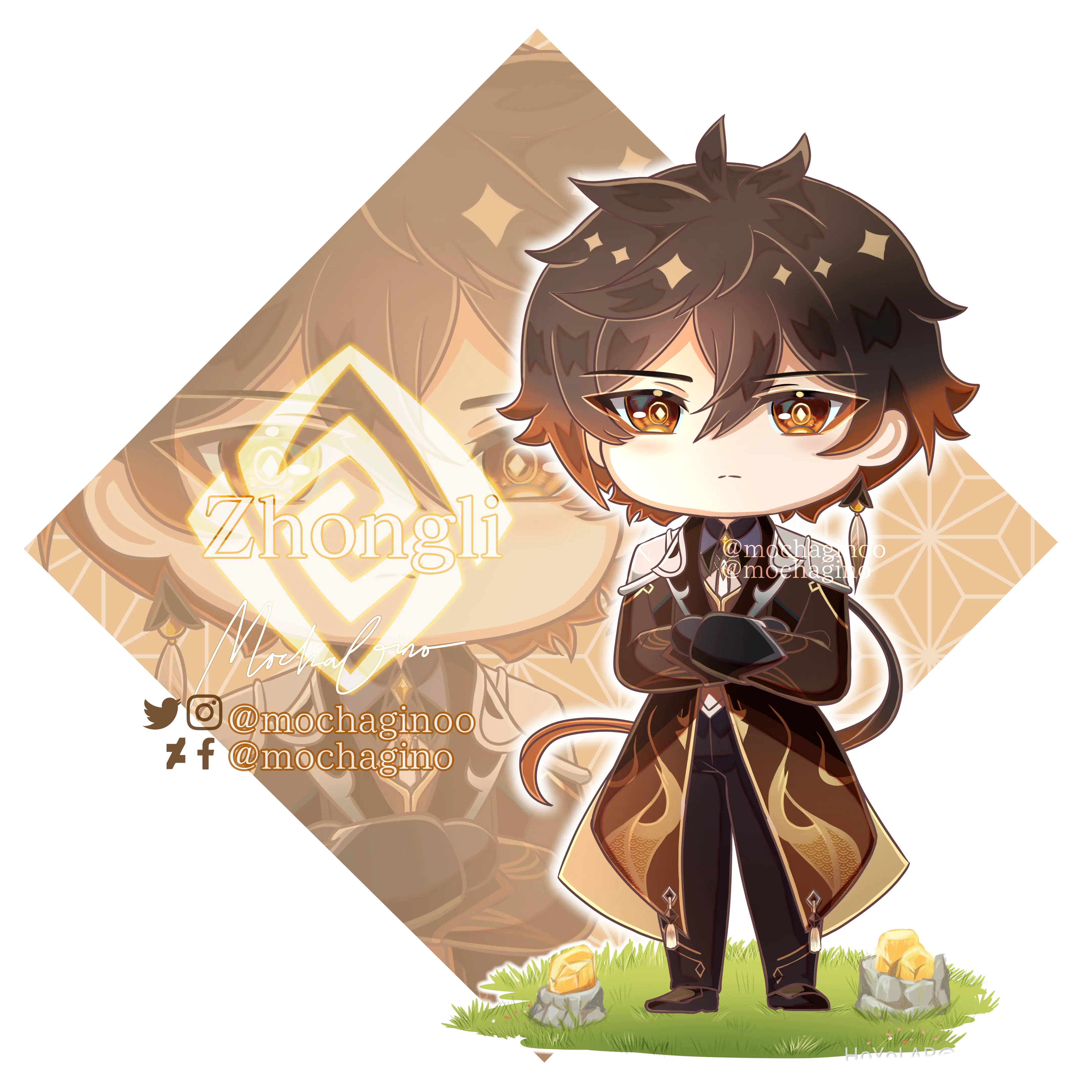 Chibi Archons Genshin Impact | HoYoLAB