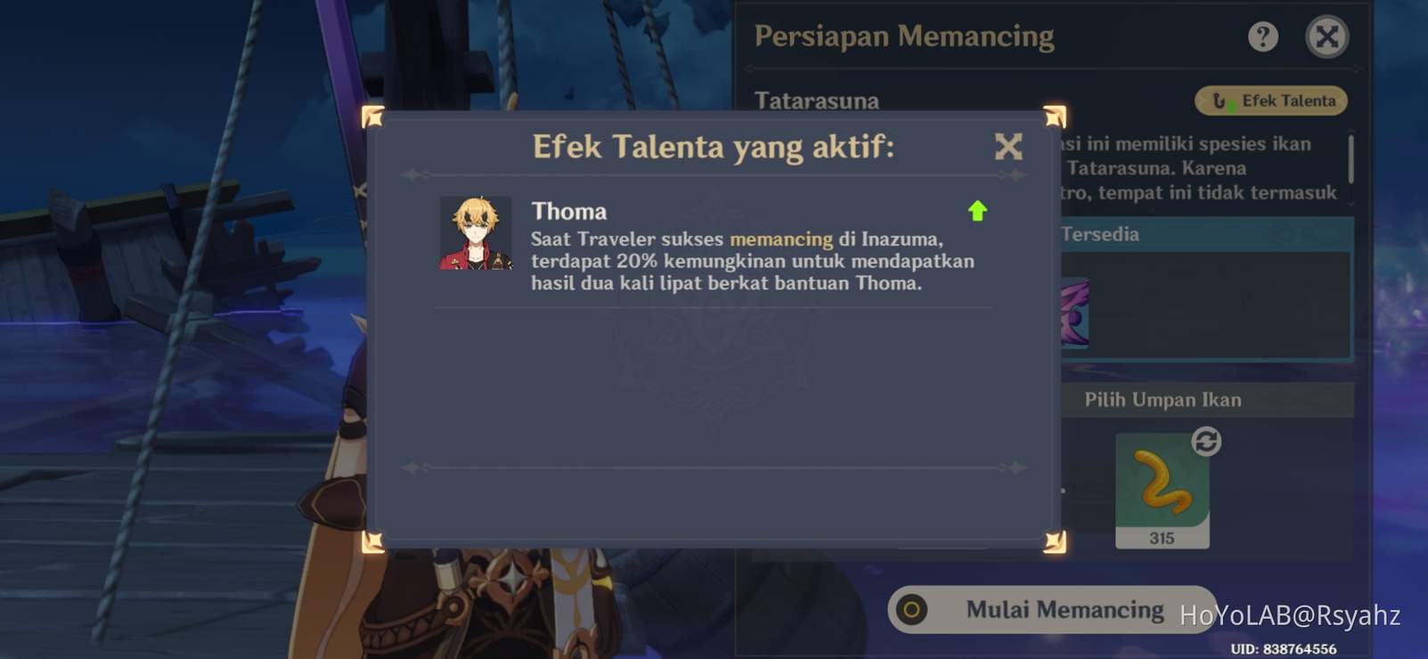 Penjelasan Gang Toki (V) + Tips Mancing + Lokasi Mancing Inazuma | Genshin Impact | HoYoLAB