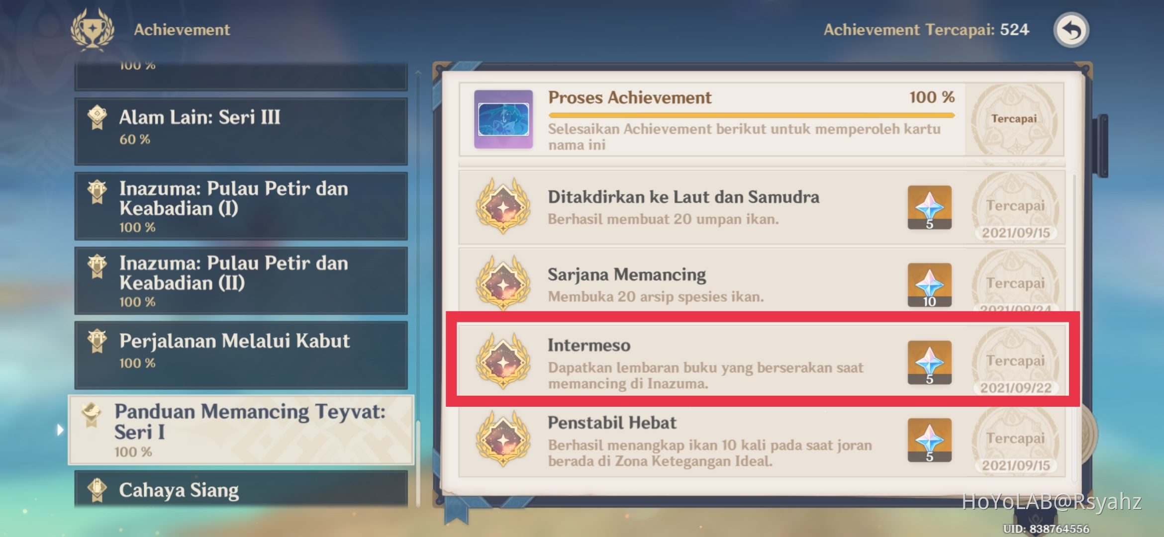 Penjelasan Gang Toki (V) + Tips Mancing + Lokasi Mancing Inazuma Genshin Impact | HoYoLAB