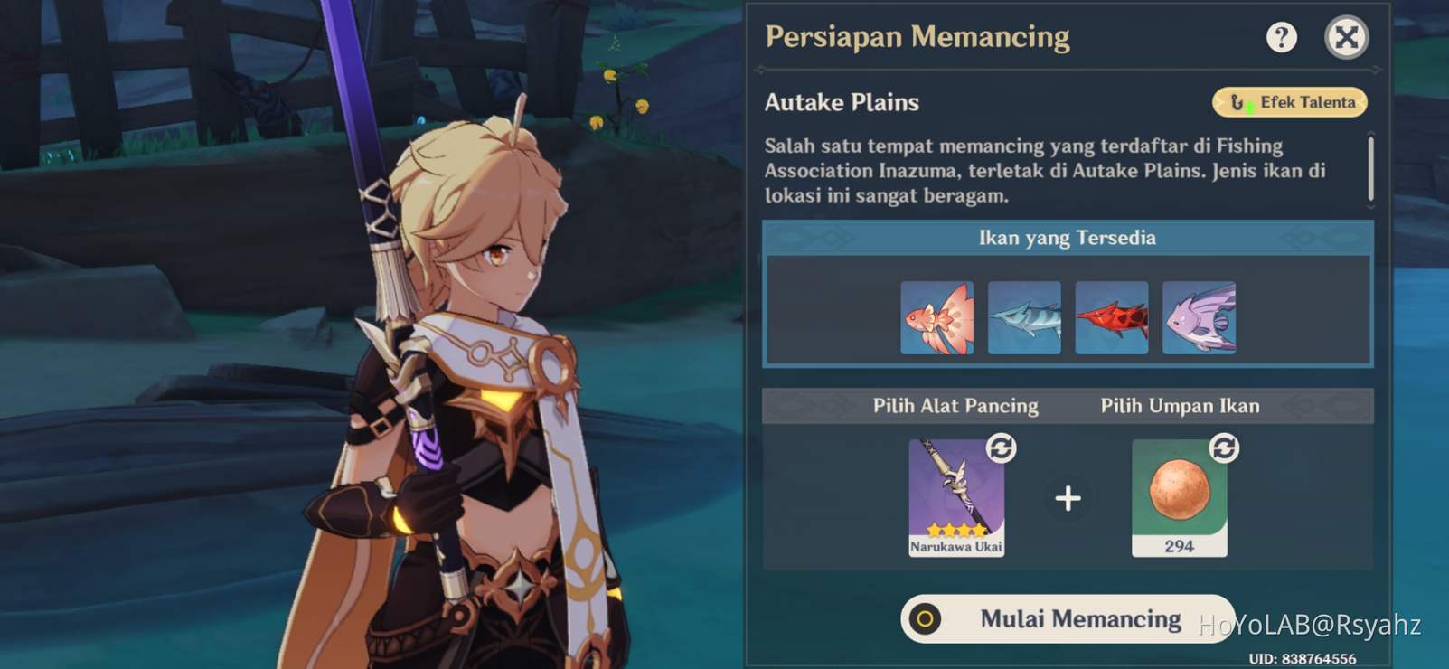 Penjelasan Gang Toki (V) + Tips Mancing + Lokasi Mancing Inazuma | Genshin Impact | HoYoLAB