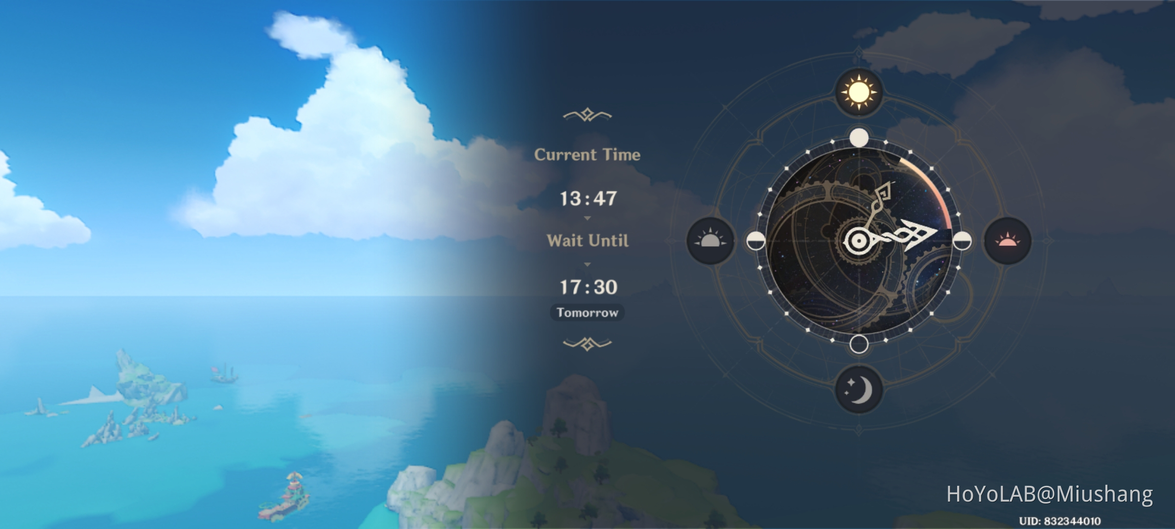 Time adjustment Genshin Impact | HoYoLAB