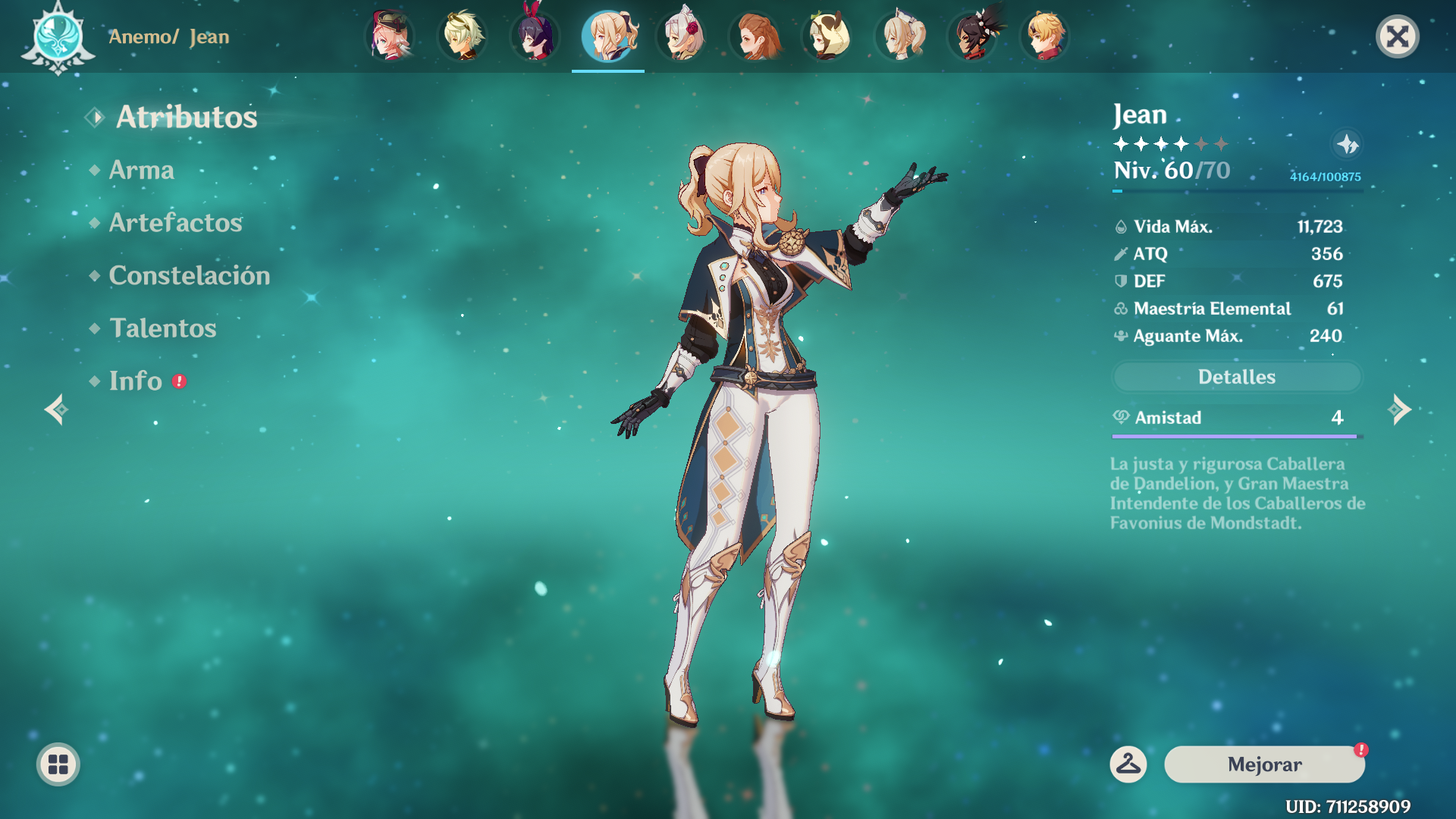 Jean elegante Genshin Impact | HoYoLAB