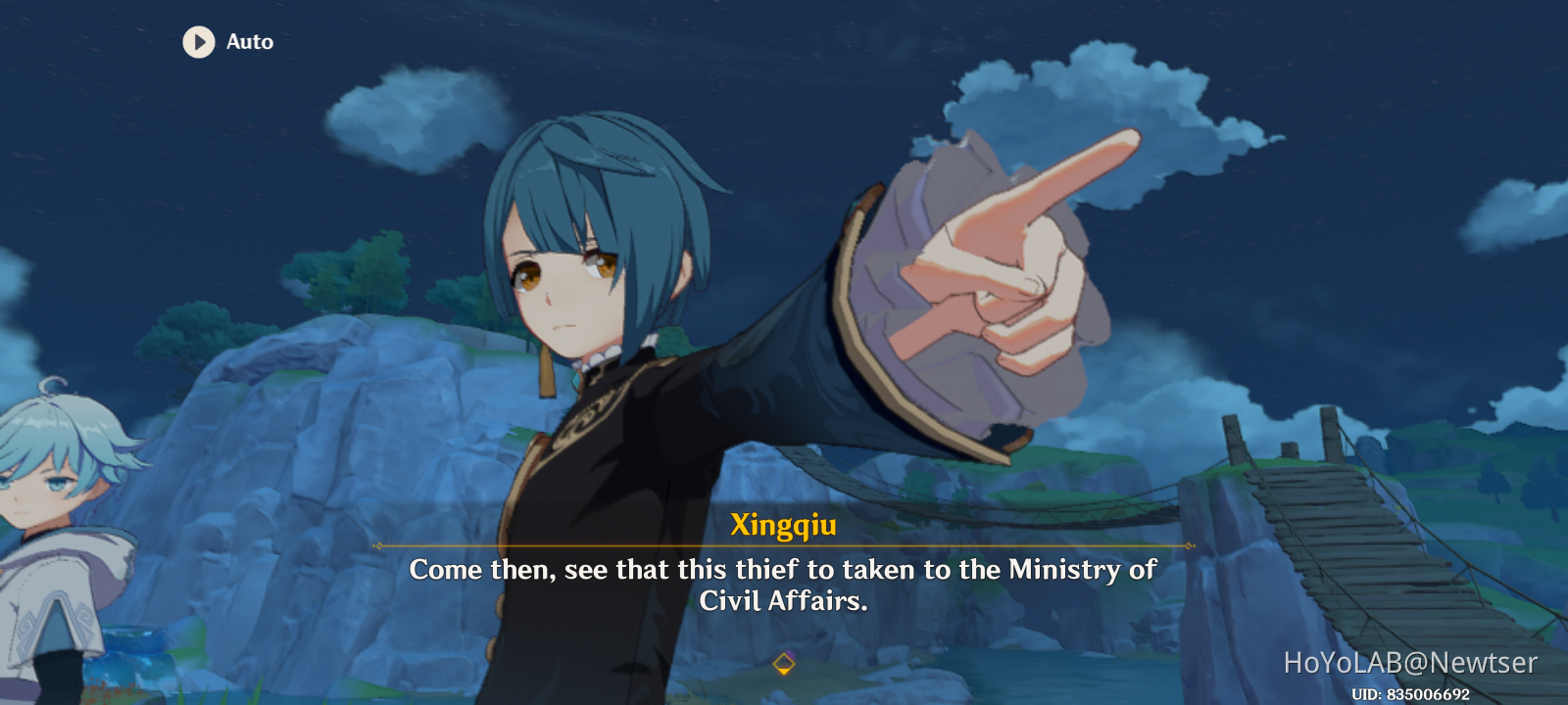 Chongchong at the edge of my screen Genshin Impact | HoYoLAB