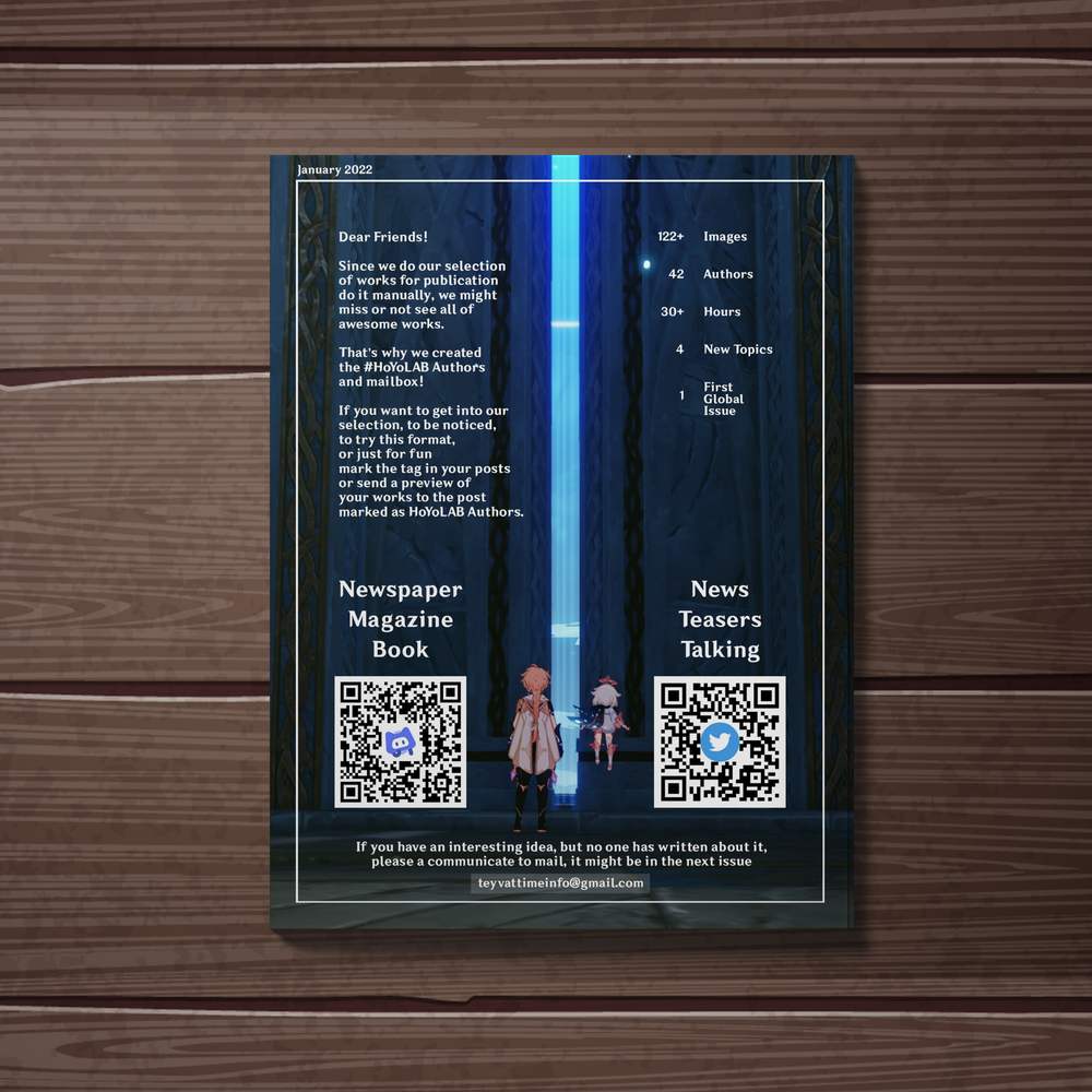 Magazine [TEYVAT TIME] 1st International Issue - HoYoLAB Authors ...