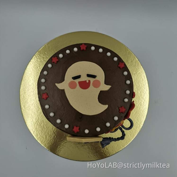 Hu Tao Cake 👻 ️🖤 | Genshin Impact | HoYoLAB