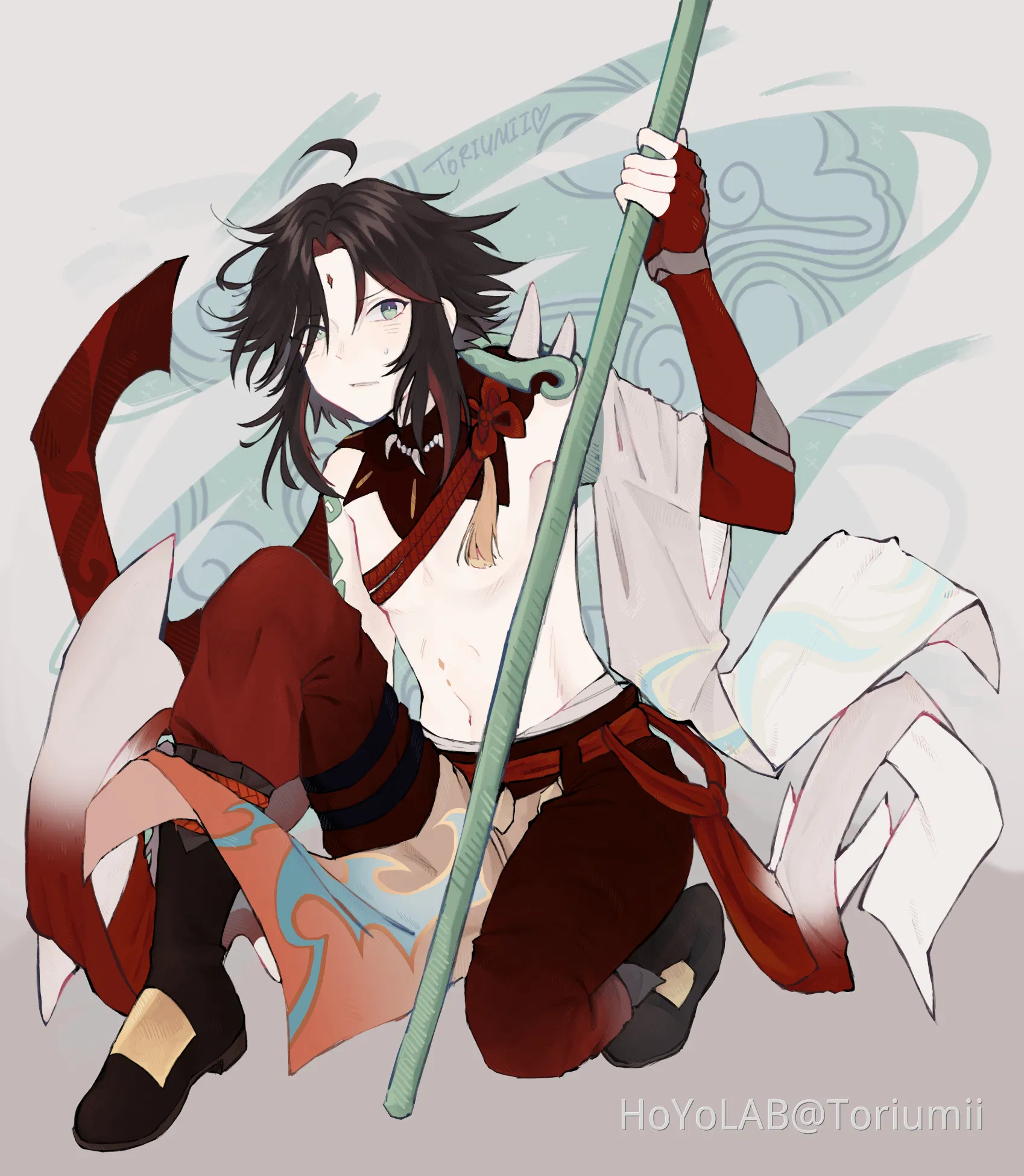 xiao and shenhe :muscle: Genshin Impact | HoYoLAB