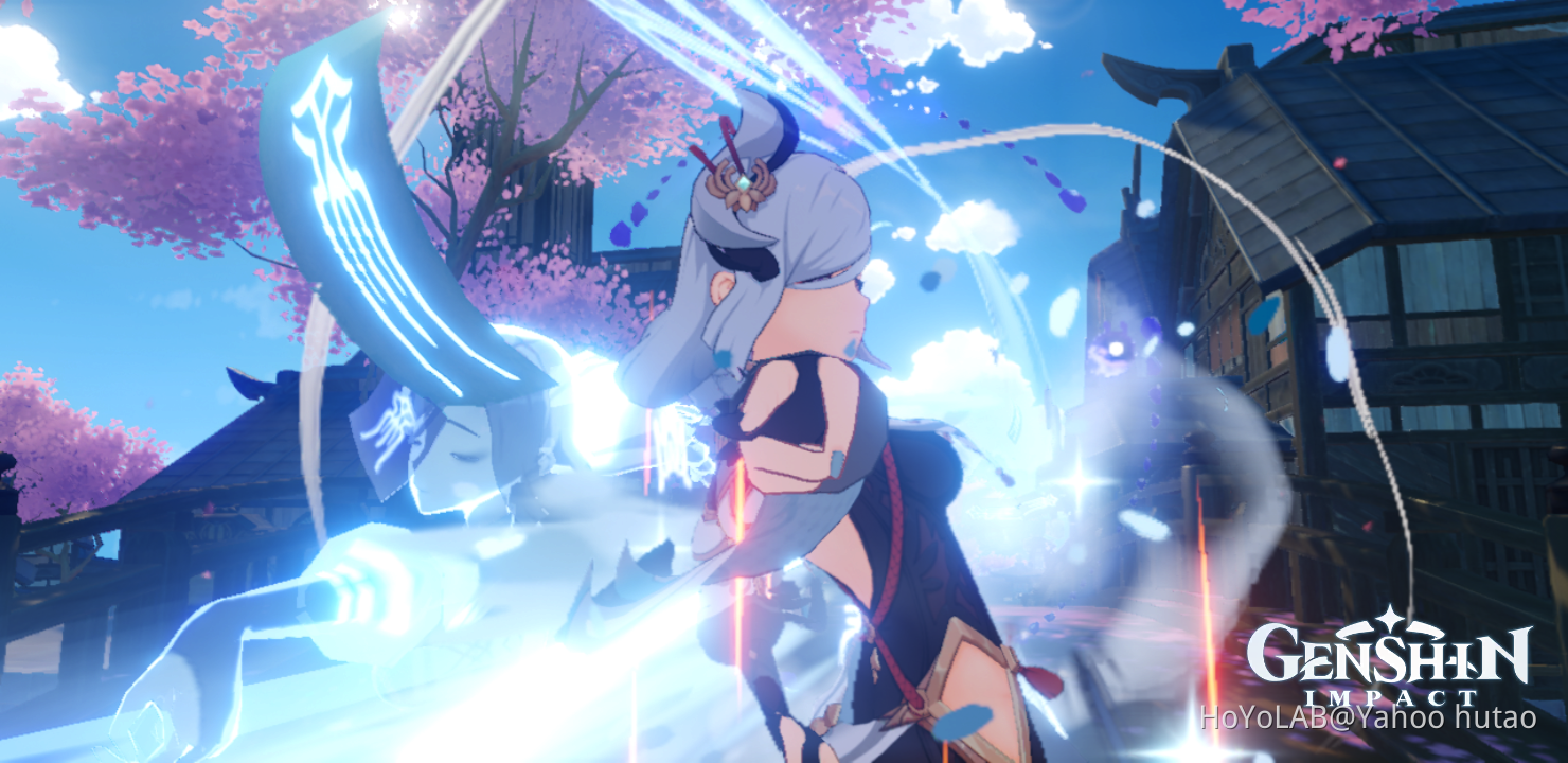 Shenhe's pose is kinda familiar | Genshin Impact | HoYoLAB