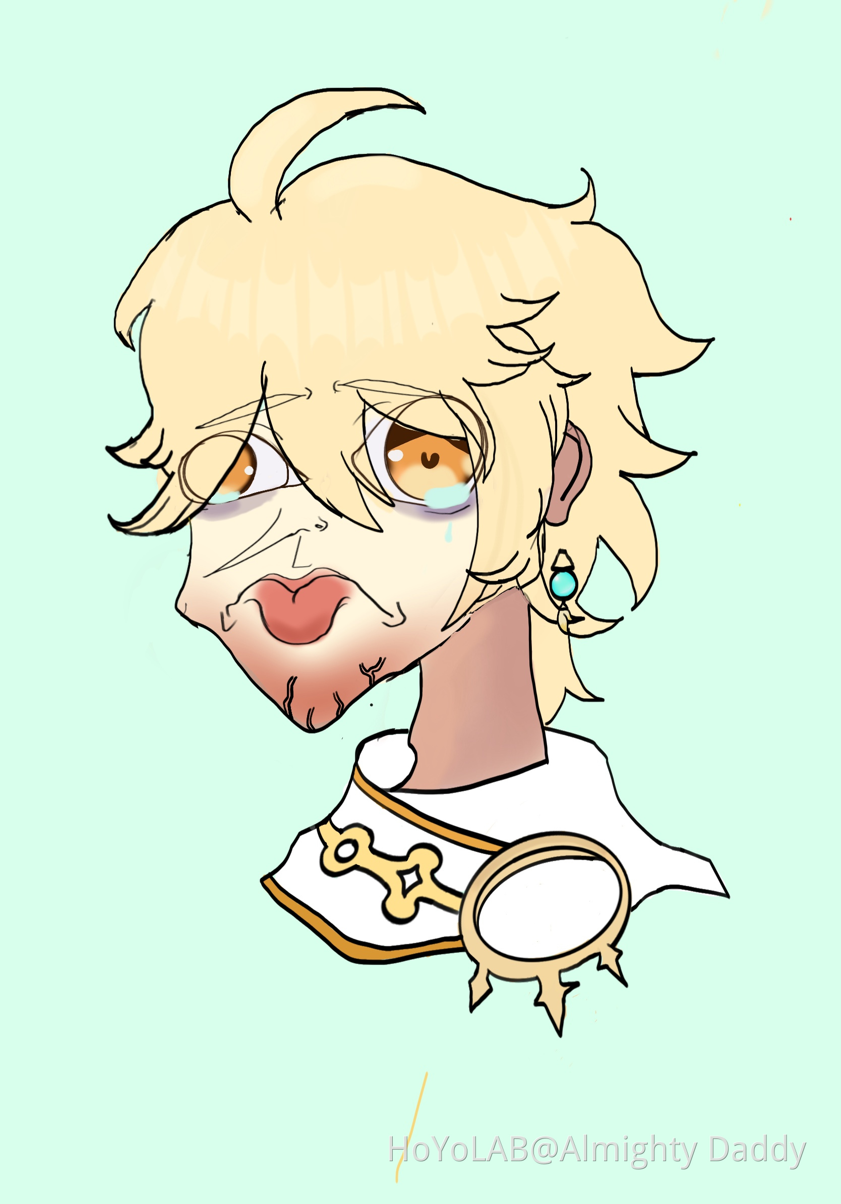 Aether in Meatcanyon's style Genshin Impact | HoYoLAB