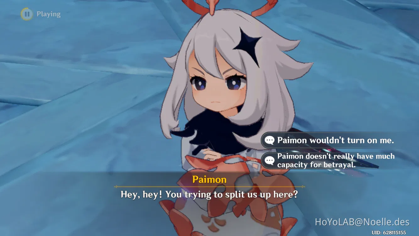 Paimon evil? foreshadowing???? Genshin Impact | HoYoLAB