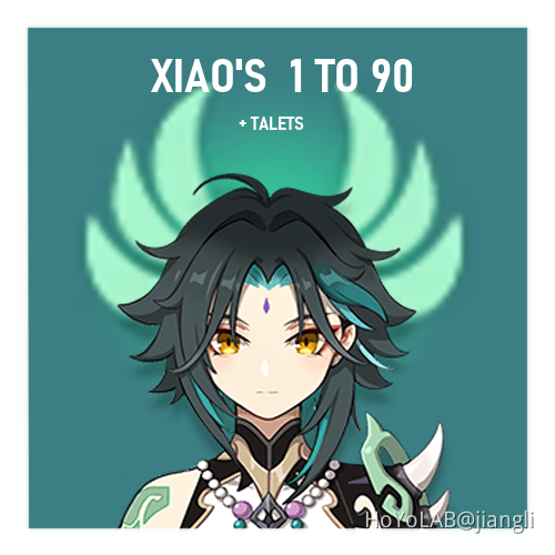 Xiao's Assension 1 to 90 ! Genshin Impact | HoYoLAB