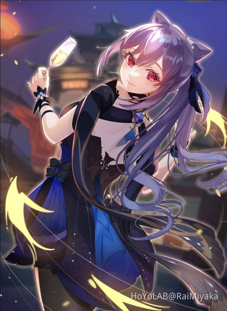 Keqing looks beautiful no matter what she wears🥰 Genshin Impact | HoYoLAB