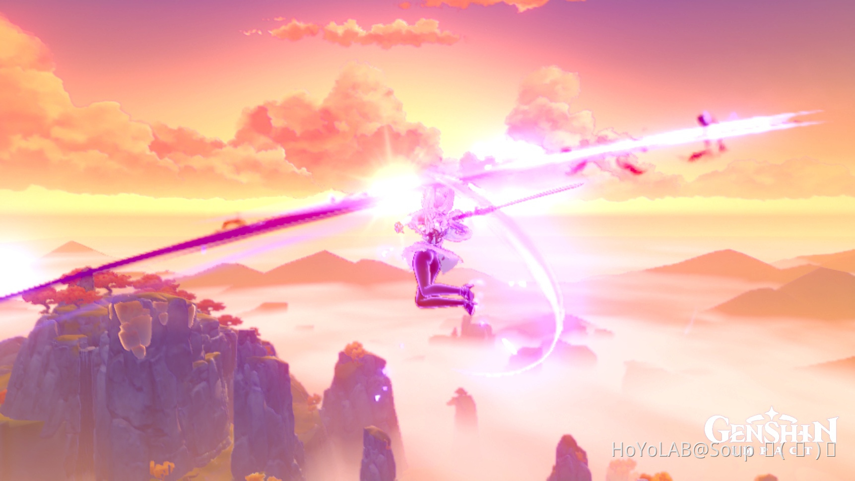 Keqing slashing the sun 😌 Genshin Impact | HoYoLAB