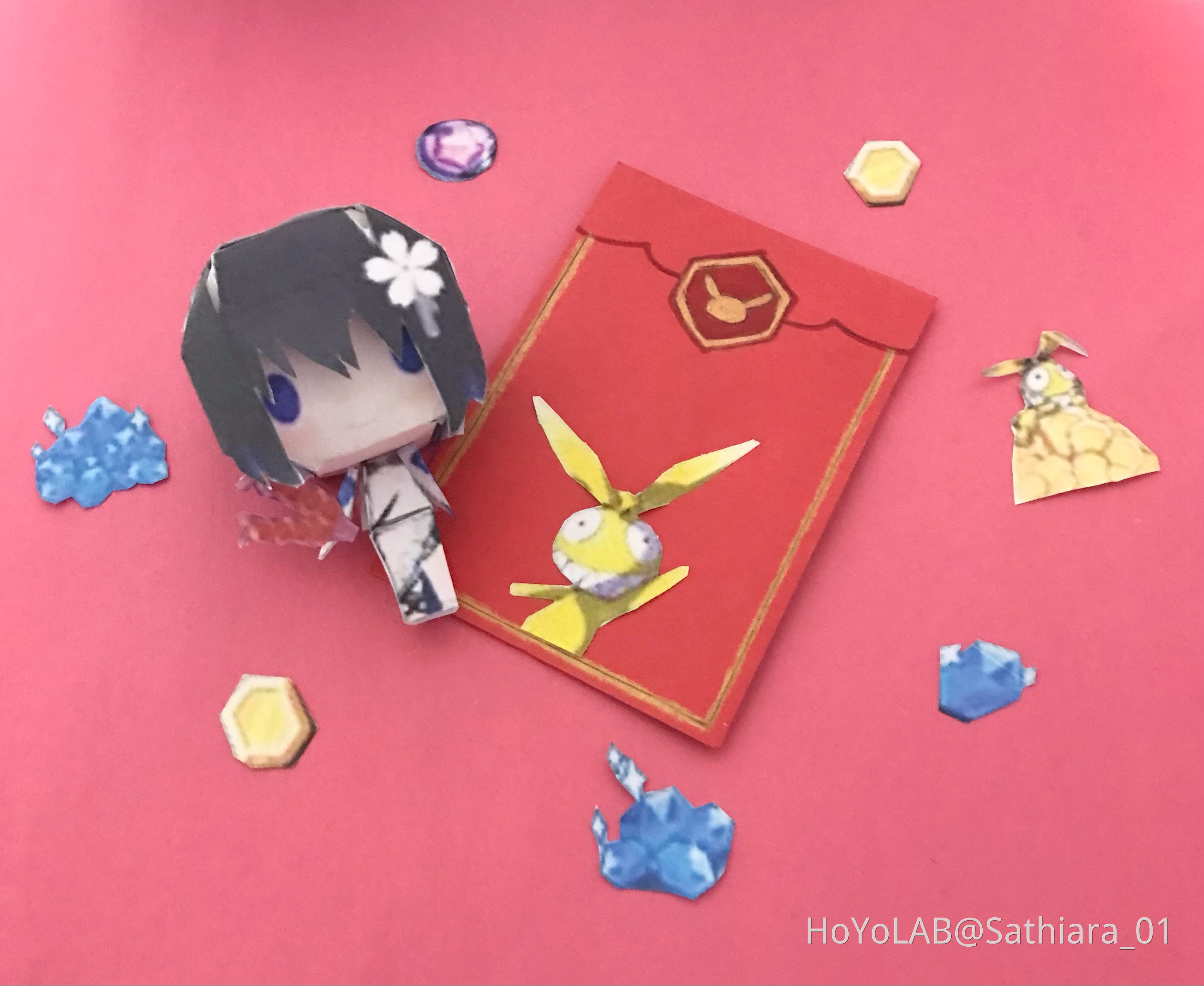 Seele Lunar New Year Papercraft Honkai Impact 3rd | HoYoLAB