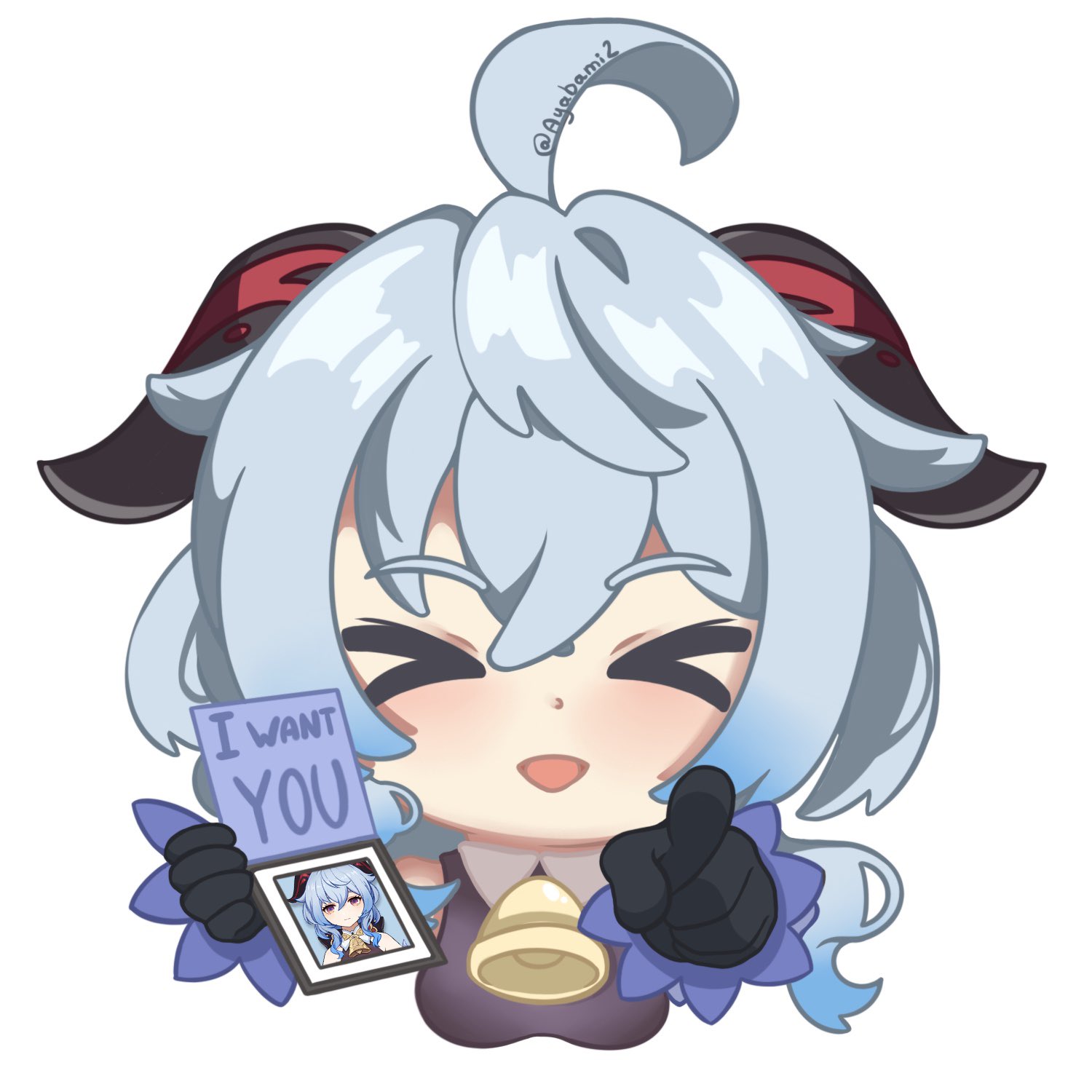 Ganyu Chibi💘 Genshin Impact | HoYoLAB