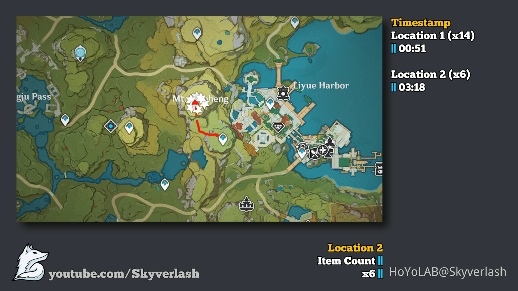 Effecient Crystal Core Farming Routes | With Video + Timestamp Genshin ...