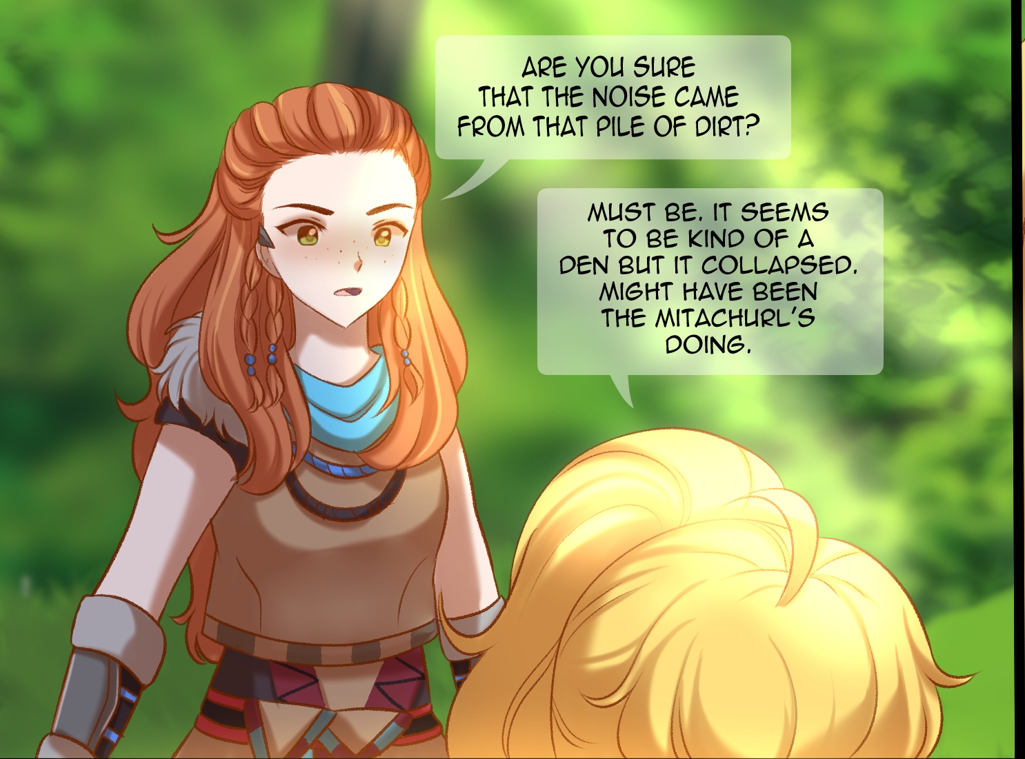 Aether, Aloy and the baby Genshin Impact | HoYoLAB