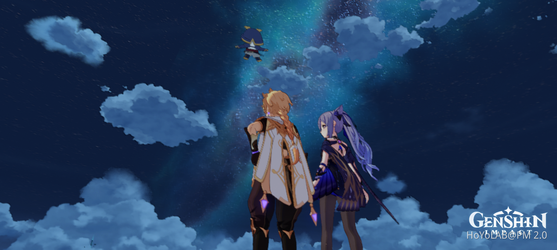 Aether with Keqing at the Jade Chamber Genshin Impact | HoYoLAB