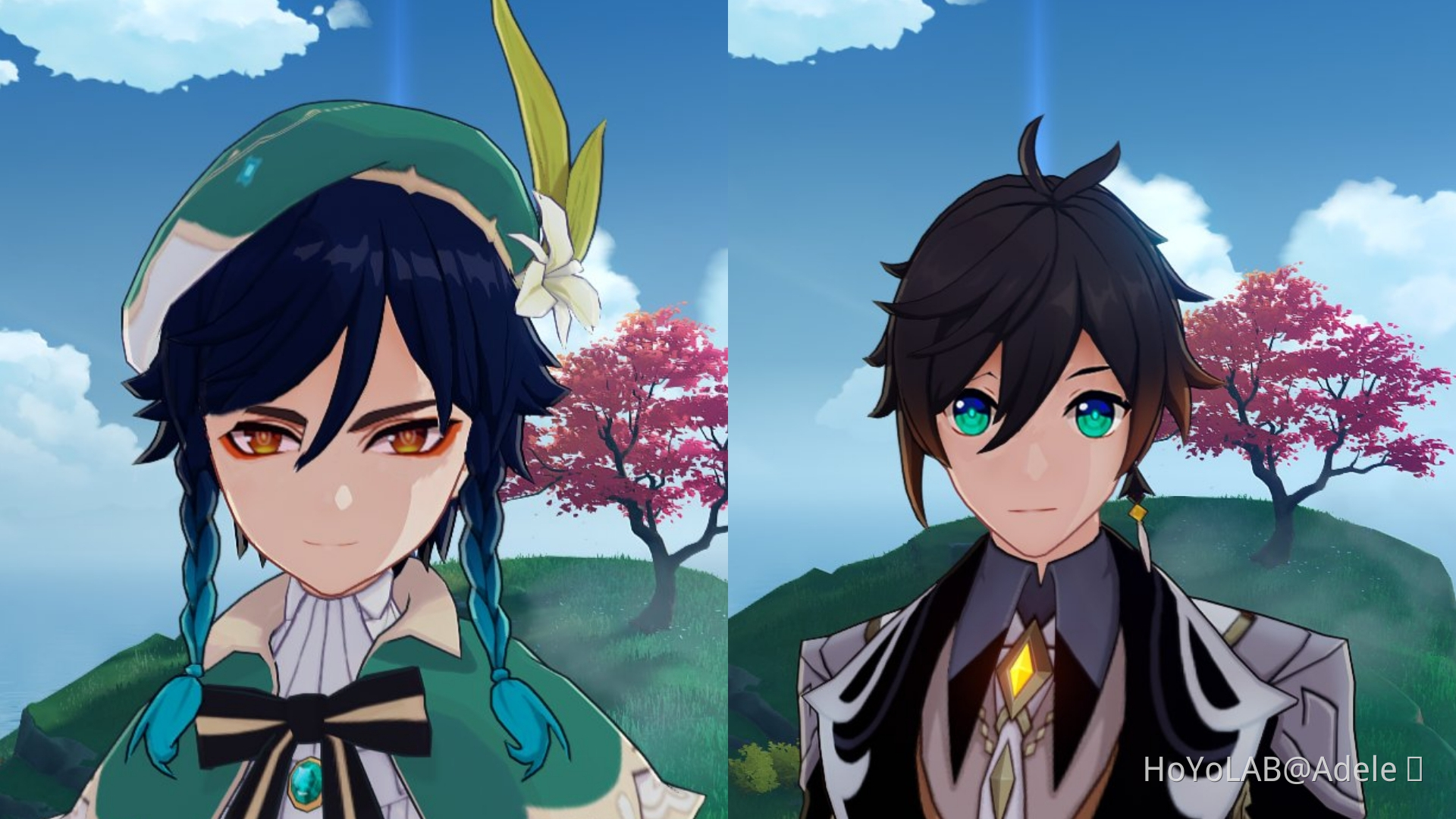 Venti And ZhongLi FaceSwap😍😍 Genshin Impact | HoYoLAB