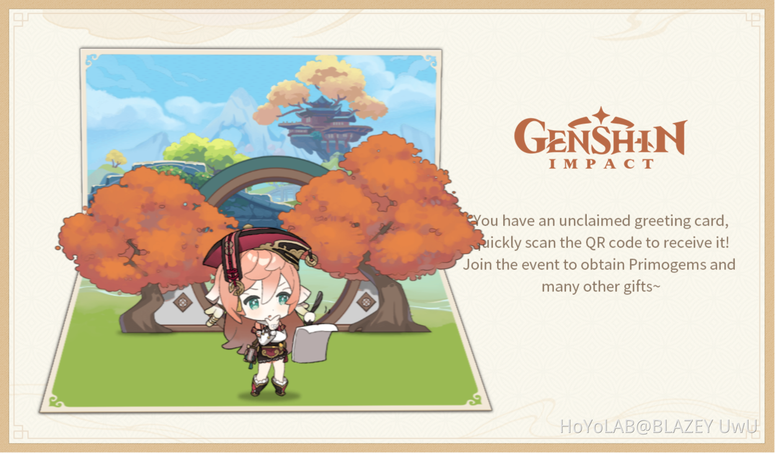 Share Greeting Cards From "Festive Celebration of Flowing Hues" Web ...