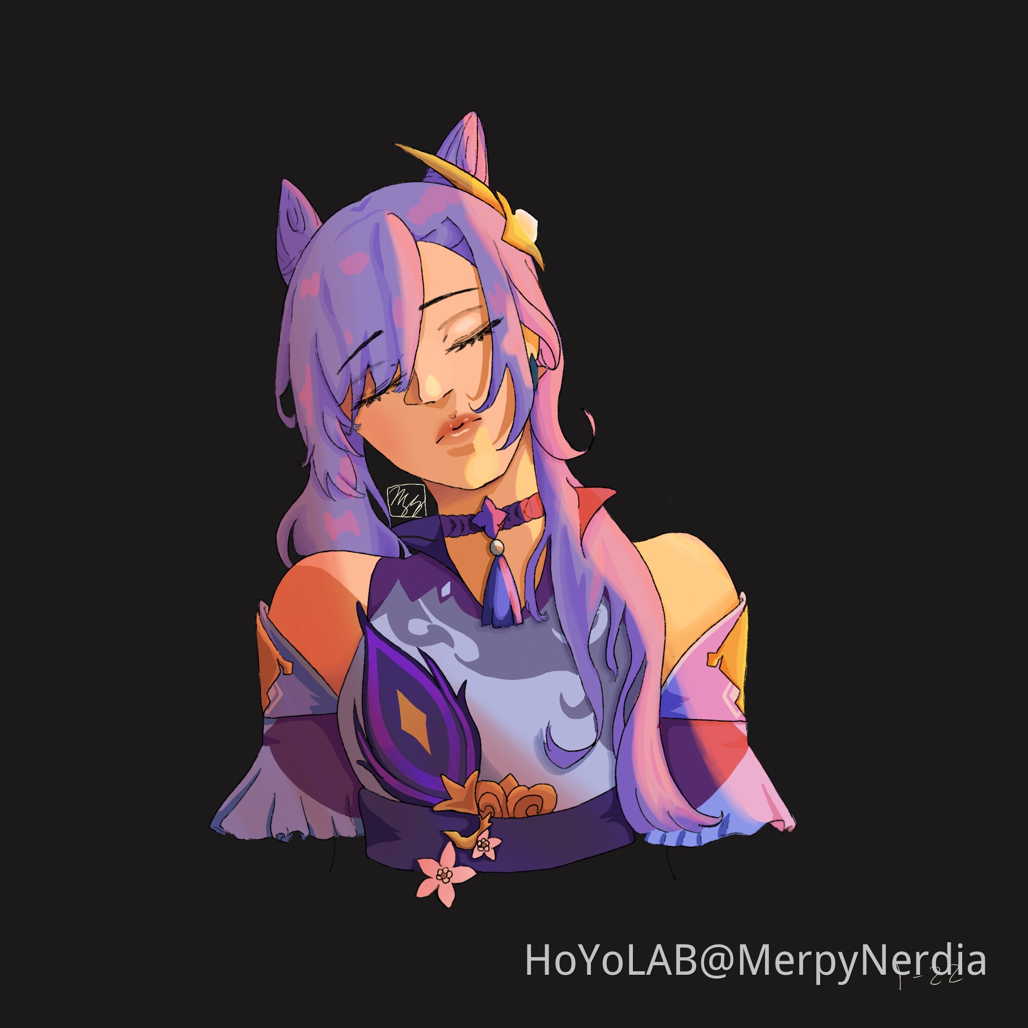 Sleepy Keqing Genshin Impact | HoYoLAB