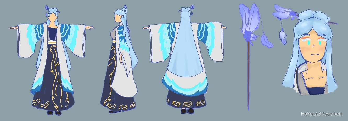 Human Cloud Retainer design Genshin Impact | HoYoLAB