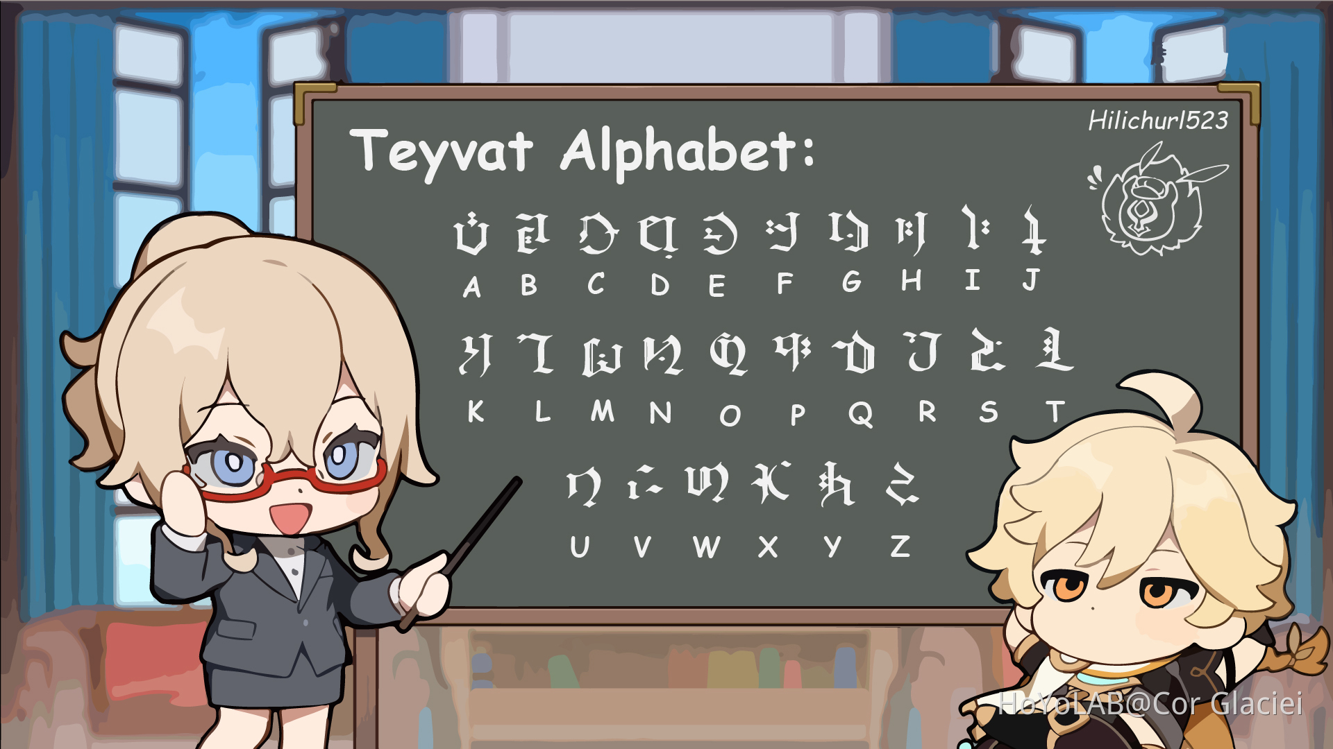 Alfabeto de Teyvat Genshin Impact | HoYoLAB