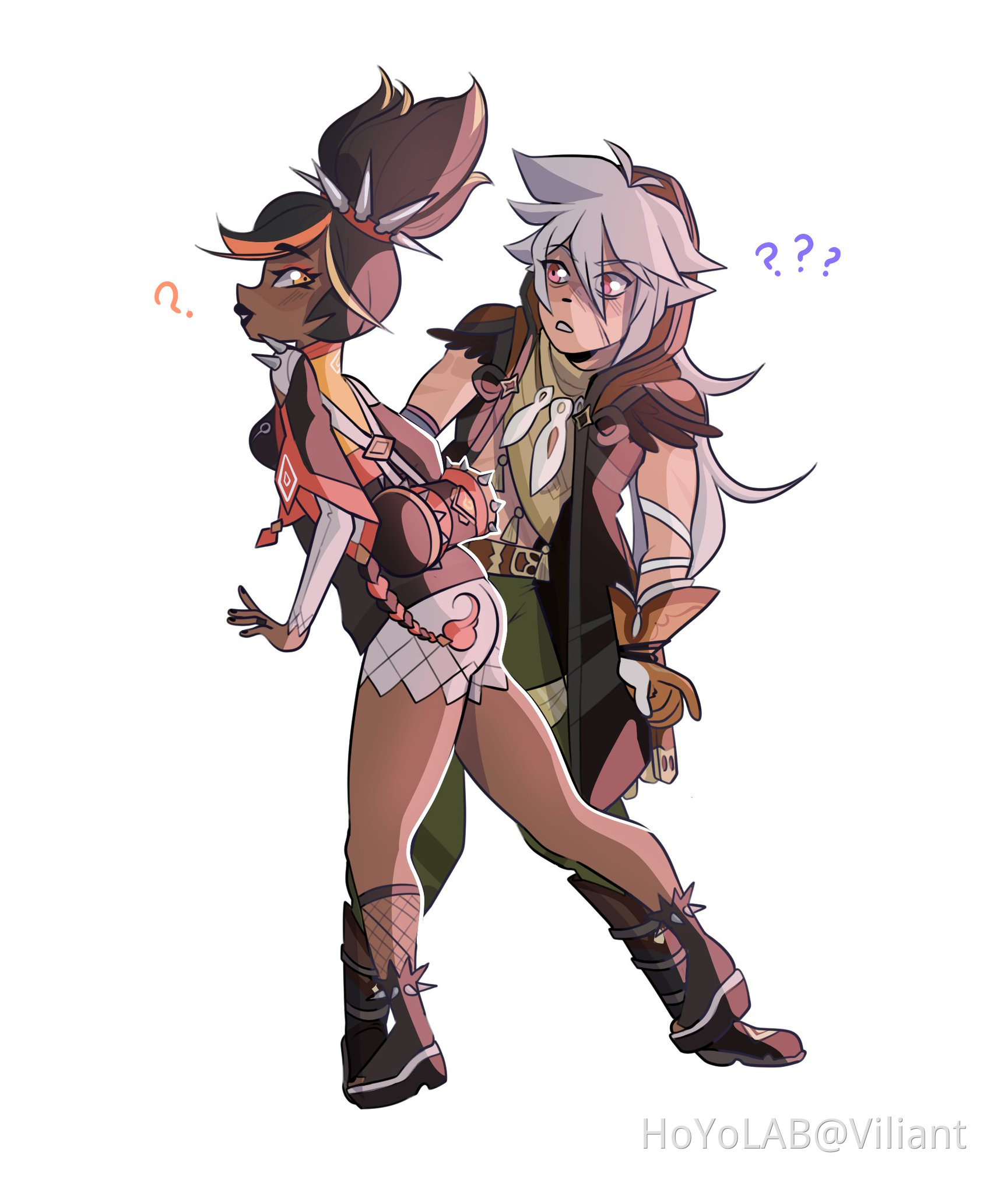 Xinyan x Razor Genshin Impact | HoYoLAB