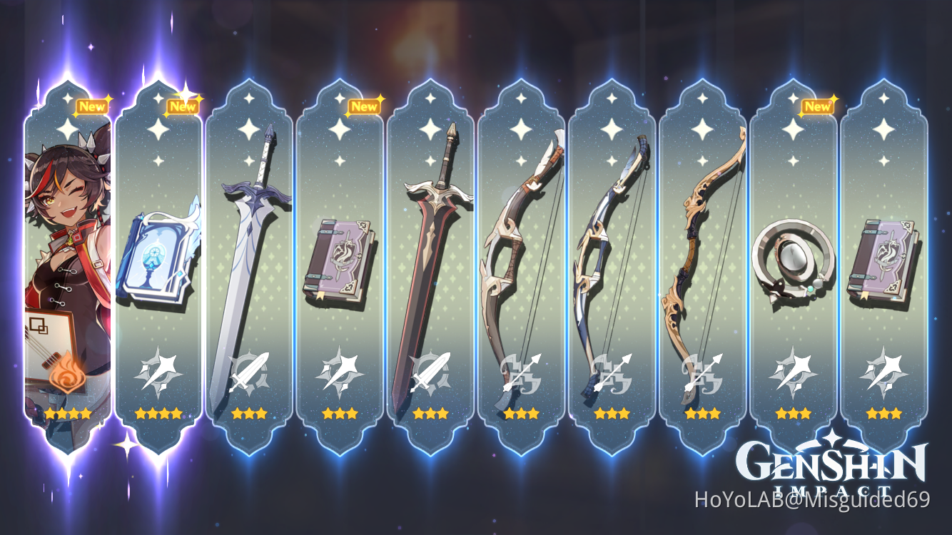 First pull from standard Genshin Impact | HoYoLAB