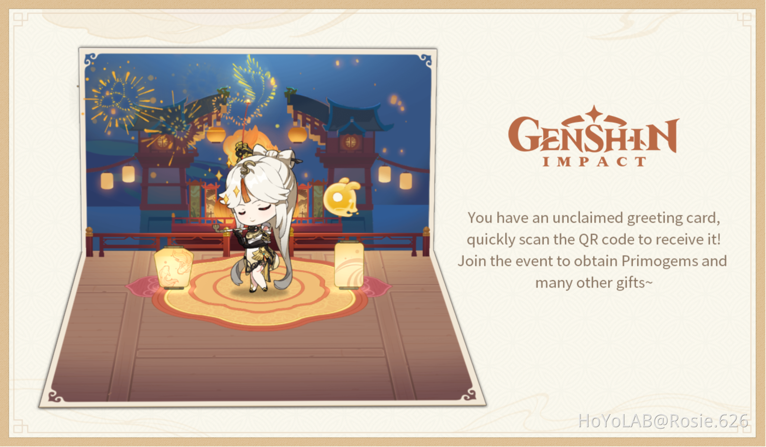 Share Greeting Cards From "Festive Celebration of Flowing Hues" Web ...