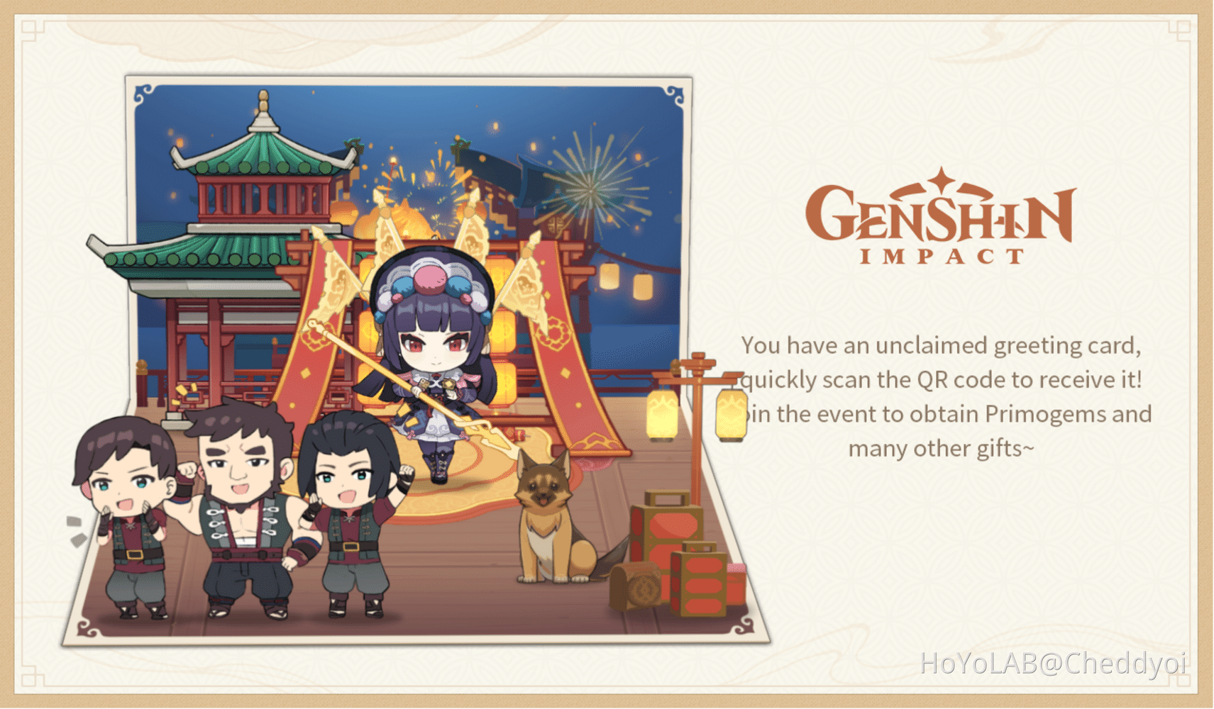 Share Greeting Cards From "Festive Celebration of Flowing Hues" Web ...