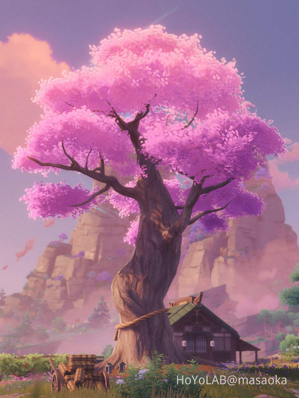 #325 Today's “The landscape I want to show Ruu.-04-” Genshin Impact ...