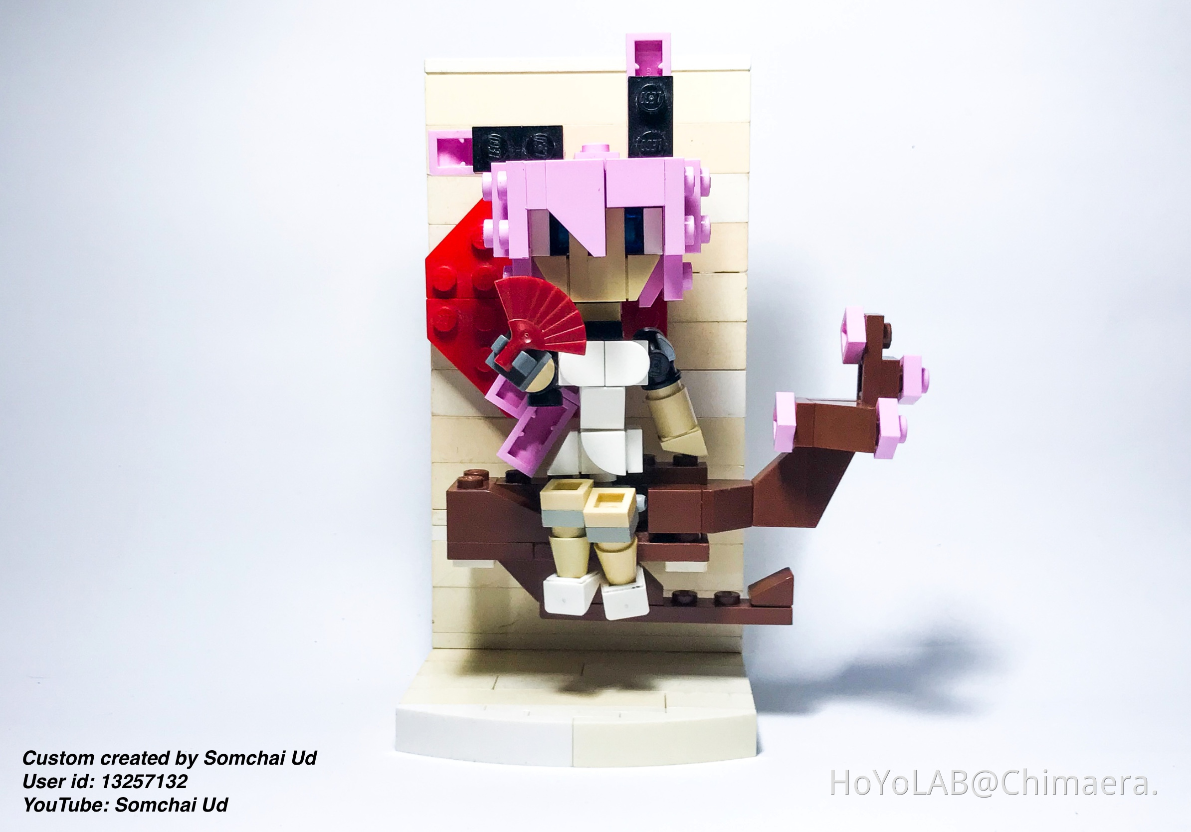 My LEGO Yae Sakura Mandarin Gown Chibi But in LEGO MOC Honkai Impact ...