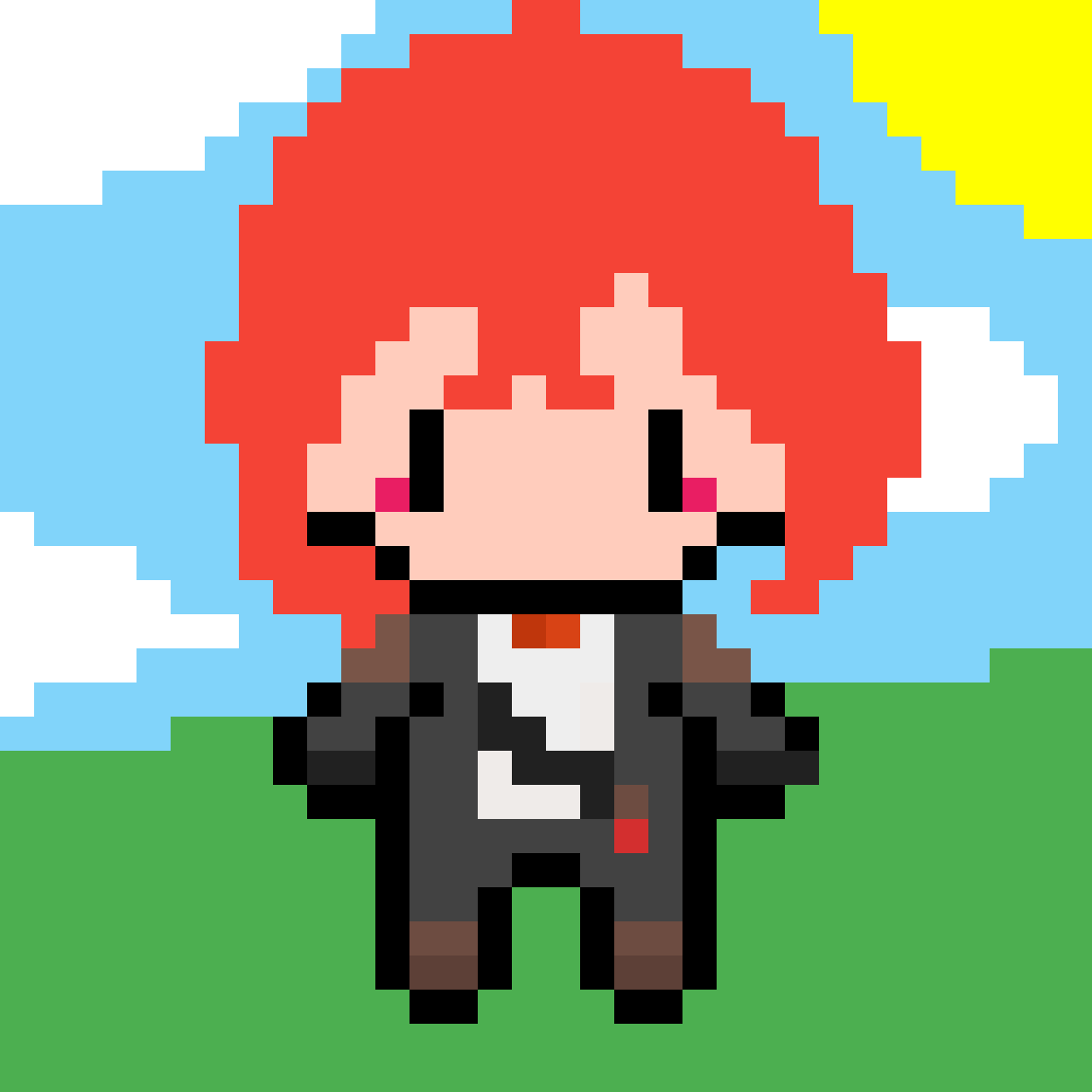 Pixel Diluc Genshin Impact | HoYoLAB