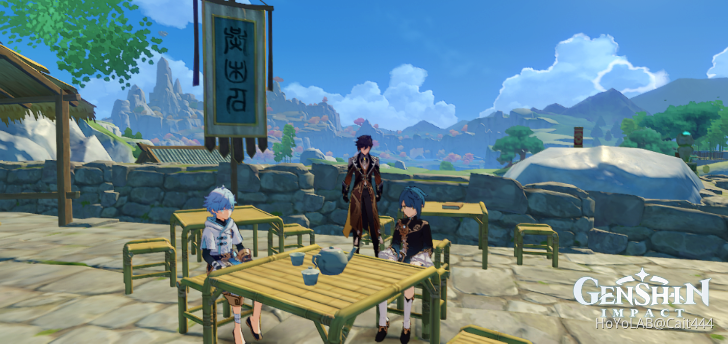 Tea time! Genshin Impact | HoYoLAB