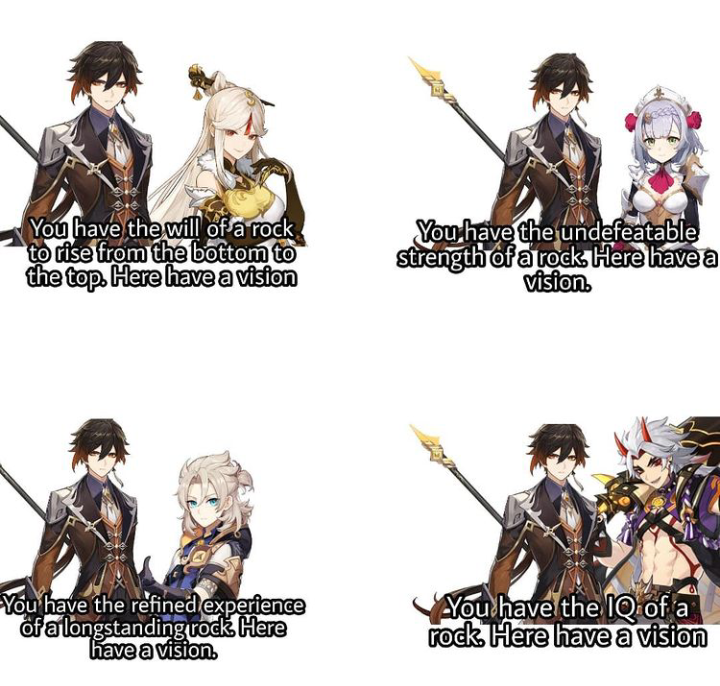 Geo Family Meme Genshin Impact | HoYoLAB