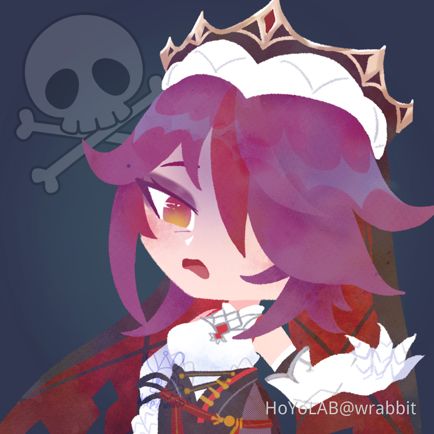 [chibi] rosaria Genshin Impact | HoYoLAB