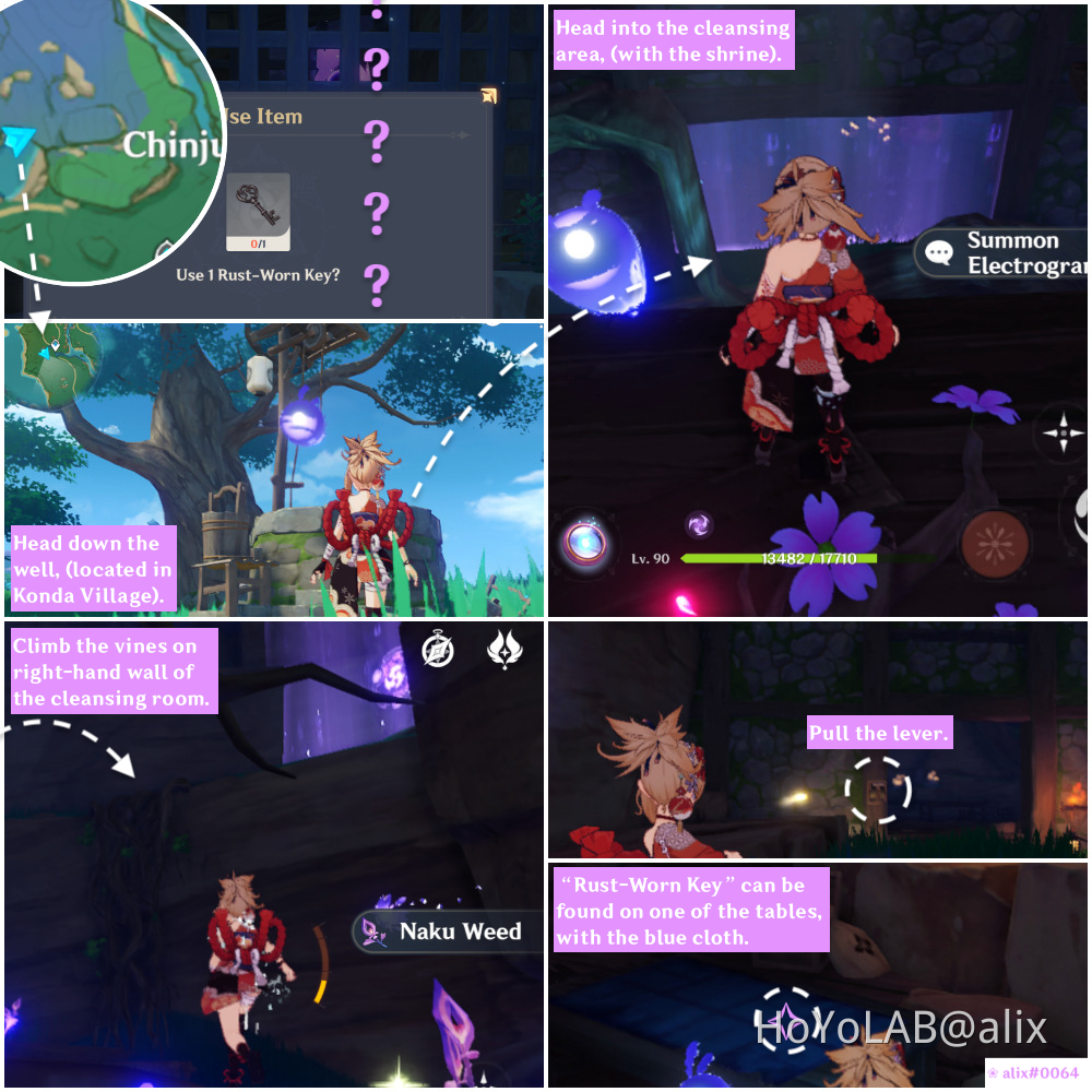 "Sacred Sakura Cleansing Ritual" — Chinju Forest's "Rust-Worn Key ...