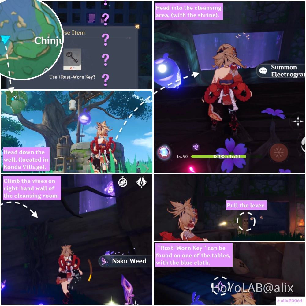 "Sacred Sakura Cleansing Ritual" — Chinju Forest's "Rust-Worn Key ...