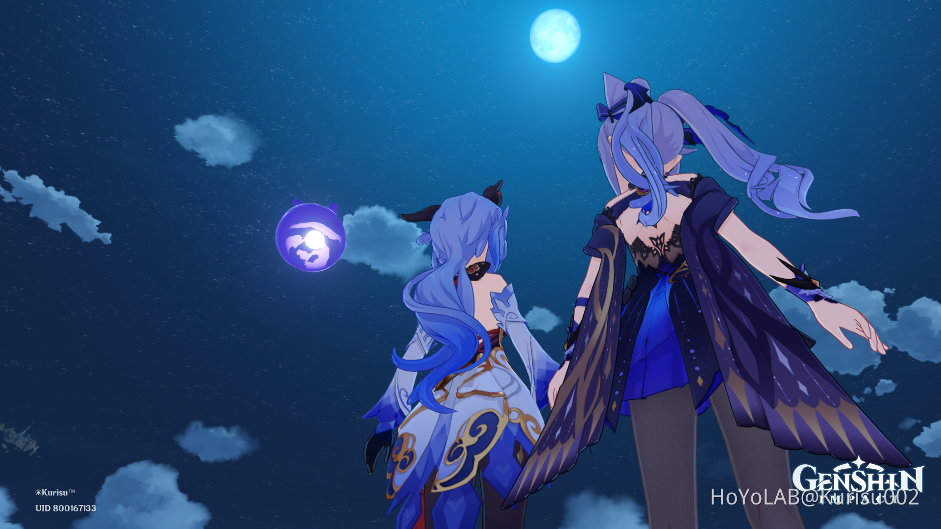 "The moon is beautiful isn't it?" Genshin Impact | HoYoLAB