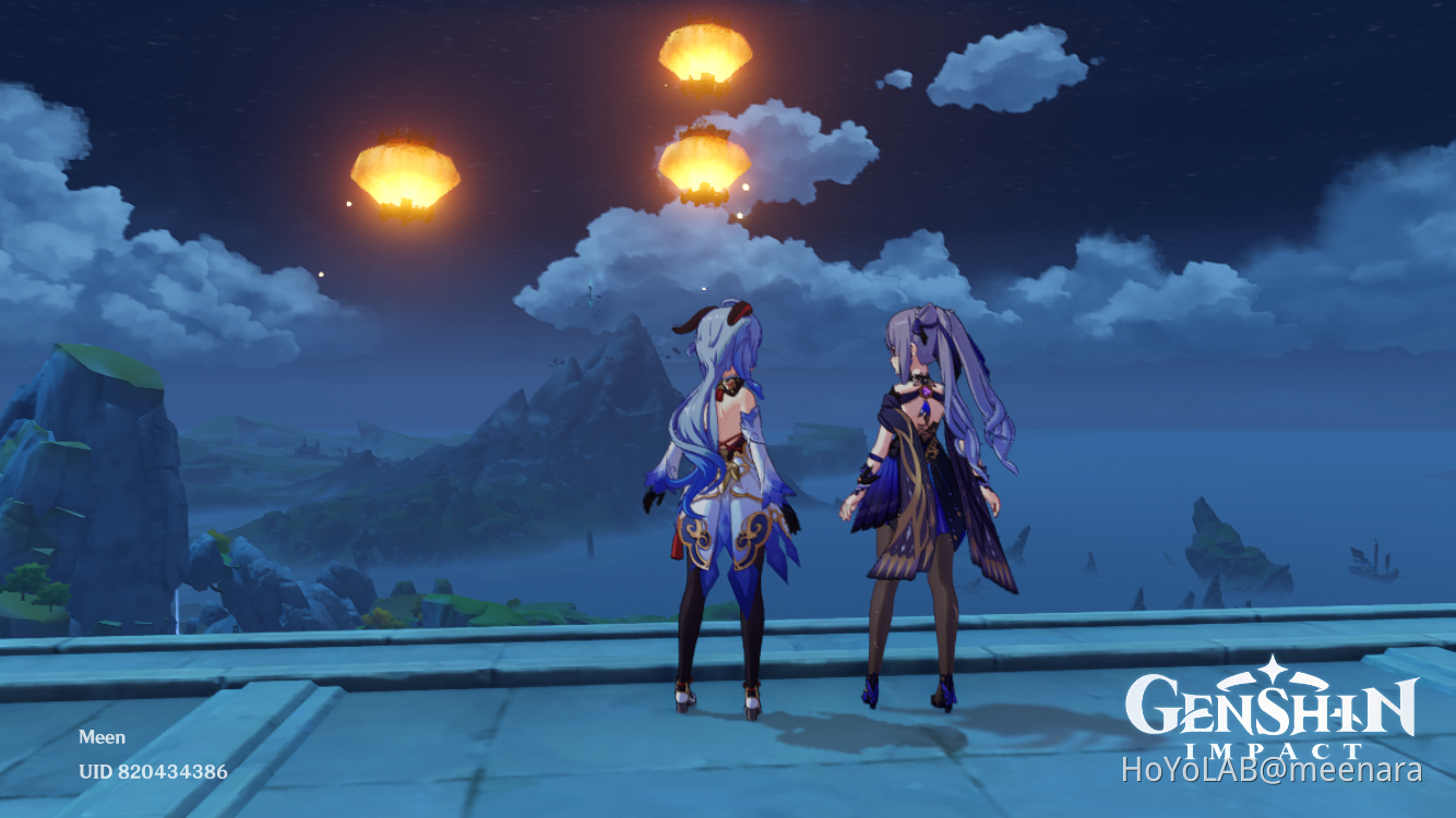 Lantern Rite with Ganyu and Keqing Genshin Impact | HoYoLAB