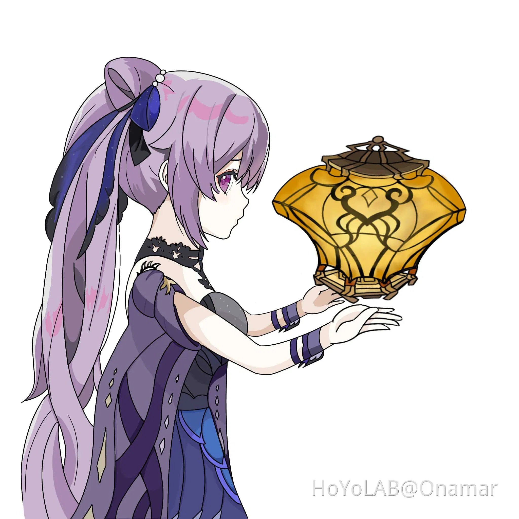 Keqing in the Lantern Rite~ Keching en el Rito de la Linterna Genshin ...