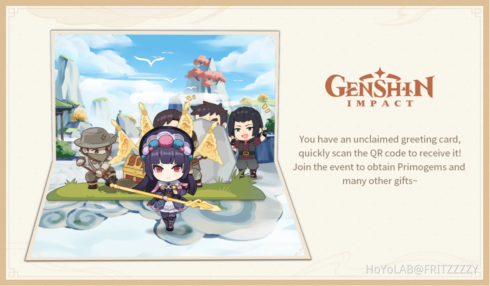 Share Greeting Cards From "Festive Celebration of Flowing Hues" Web ...