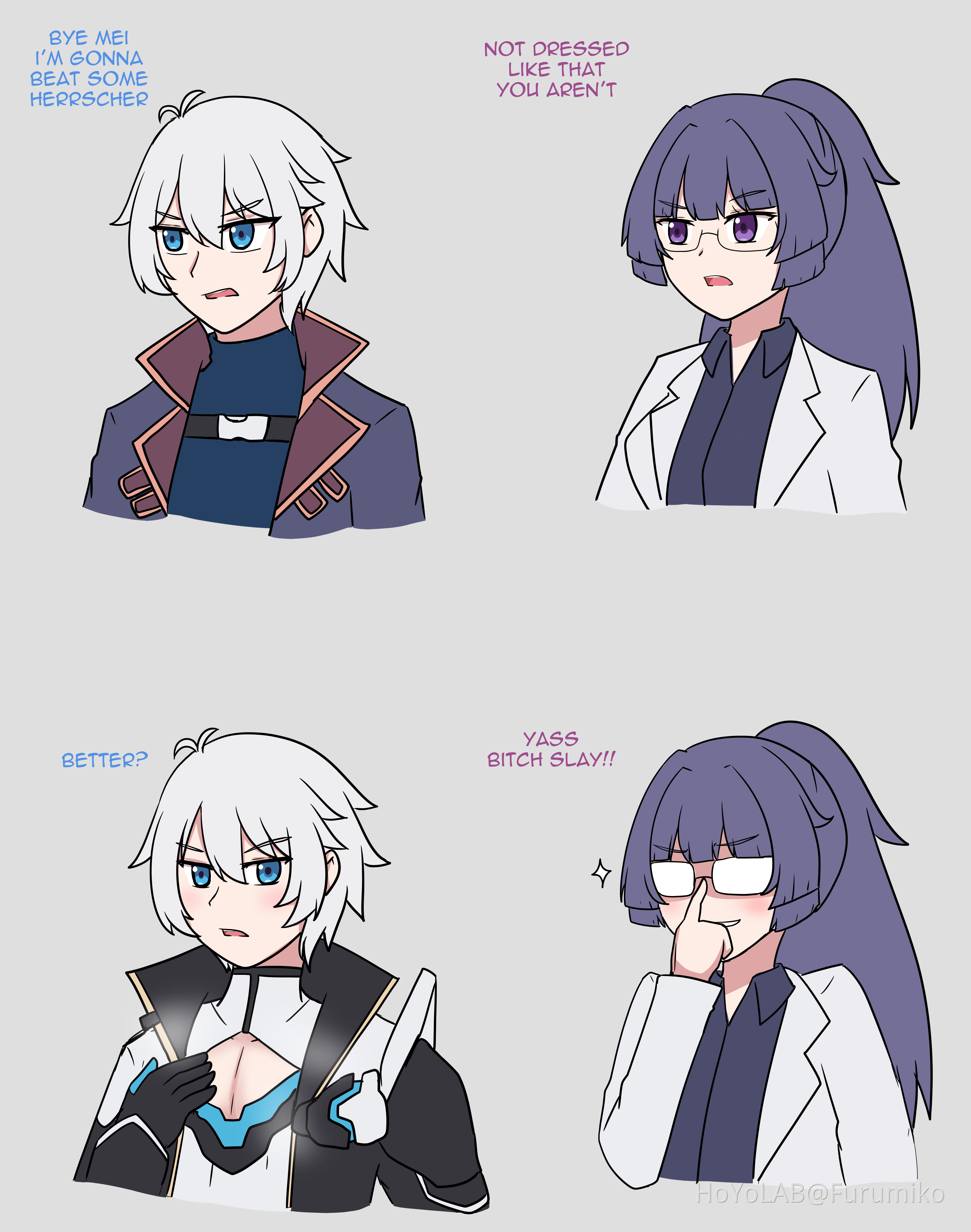 Just following some meme trend Honkai Impact 3rd | HoYoLAB